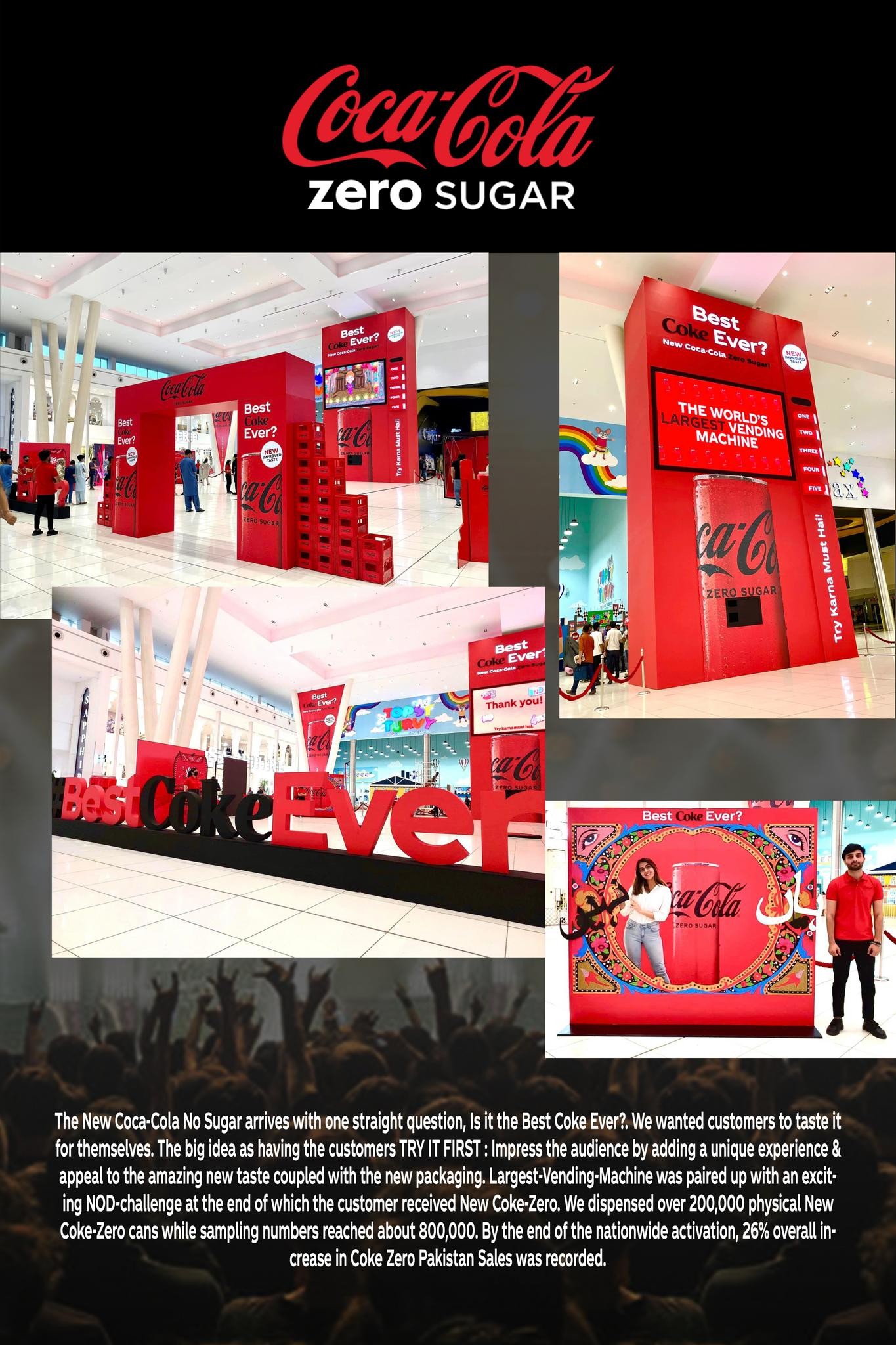BEST COKE EVER - LARGEST VENDING MACHINE | Campaign | THE WORK
