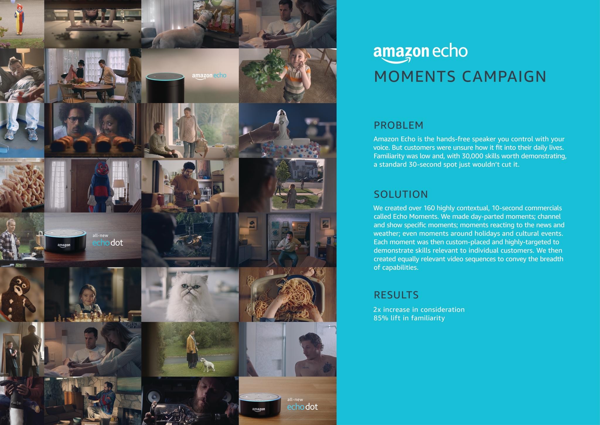 Alexa Moments | Campaign | THE WORK