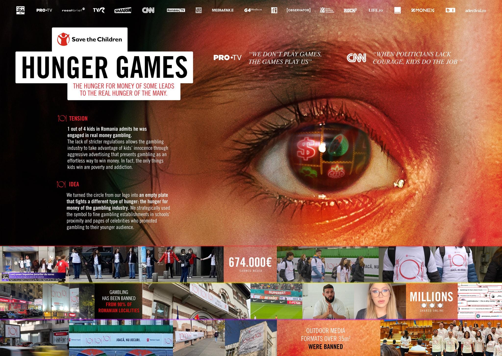 HUNGER GAMES | Campaign | THE WORK