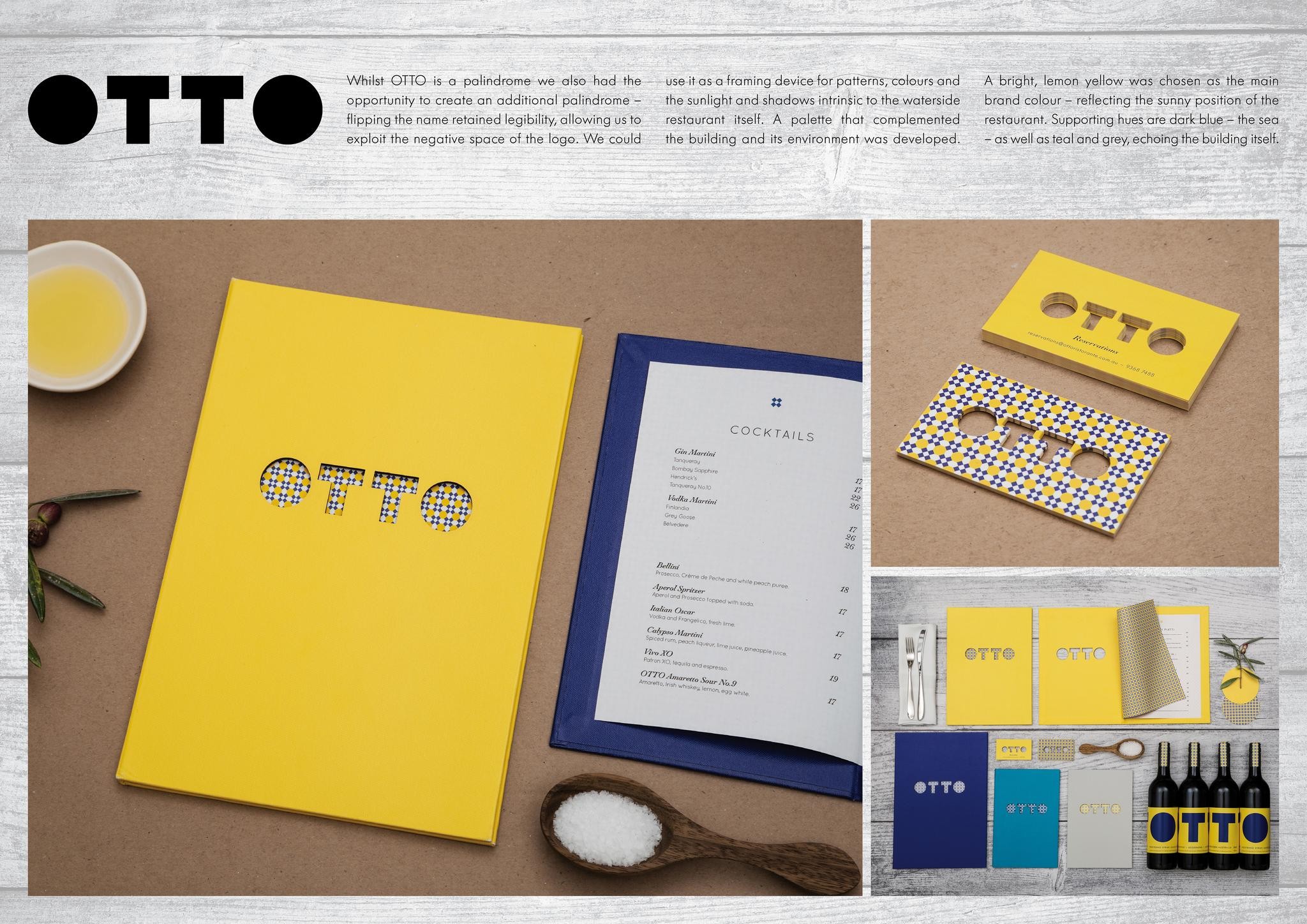 OTTO RISTORANTE / REBRAND | Entry | THE WORK