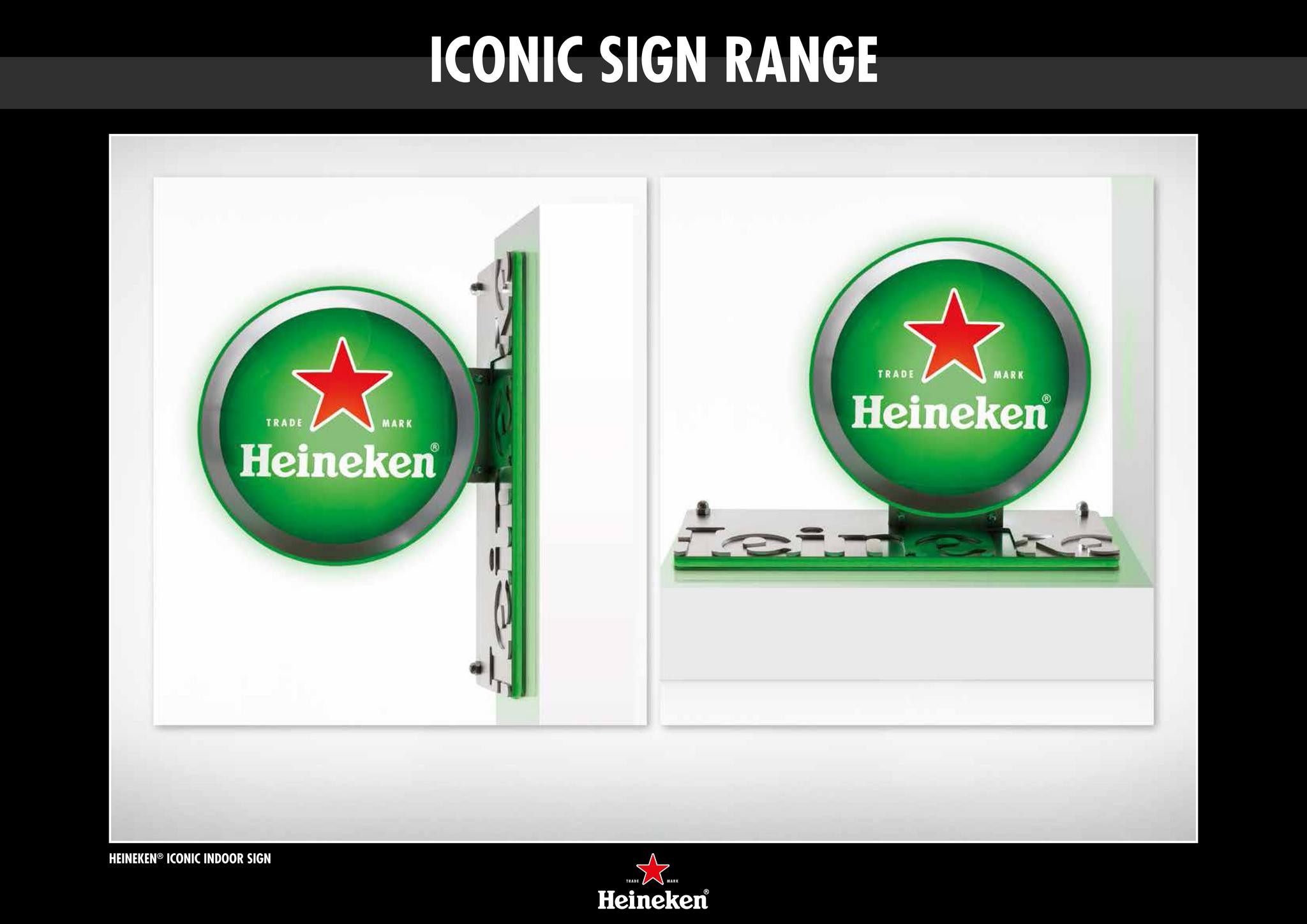 ICONIC SIGN RANGE | Campaign | THE WORK