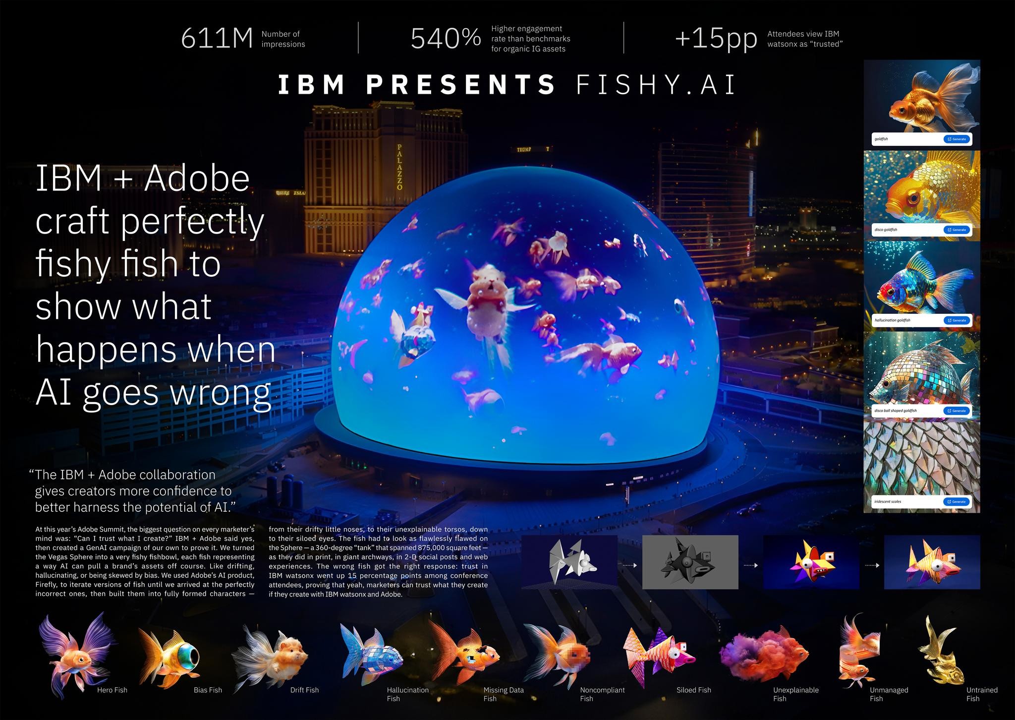 IBM x Adobe Fishy AI | Campaign | THE WORK
