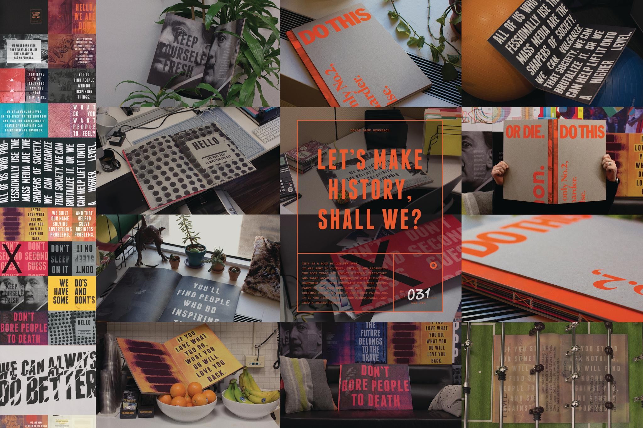 DDB Design Book | Campaign | THE WORK