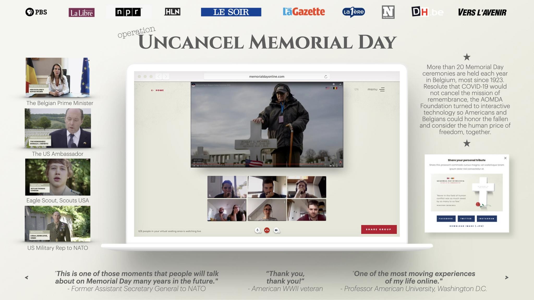 Uncancel Memorial Day | Campaign | THE WORK