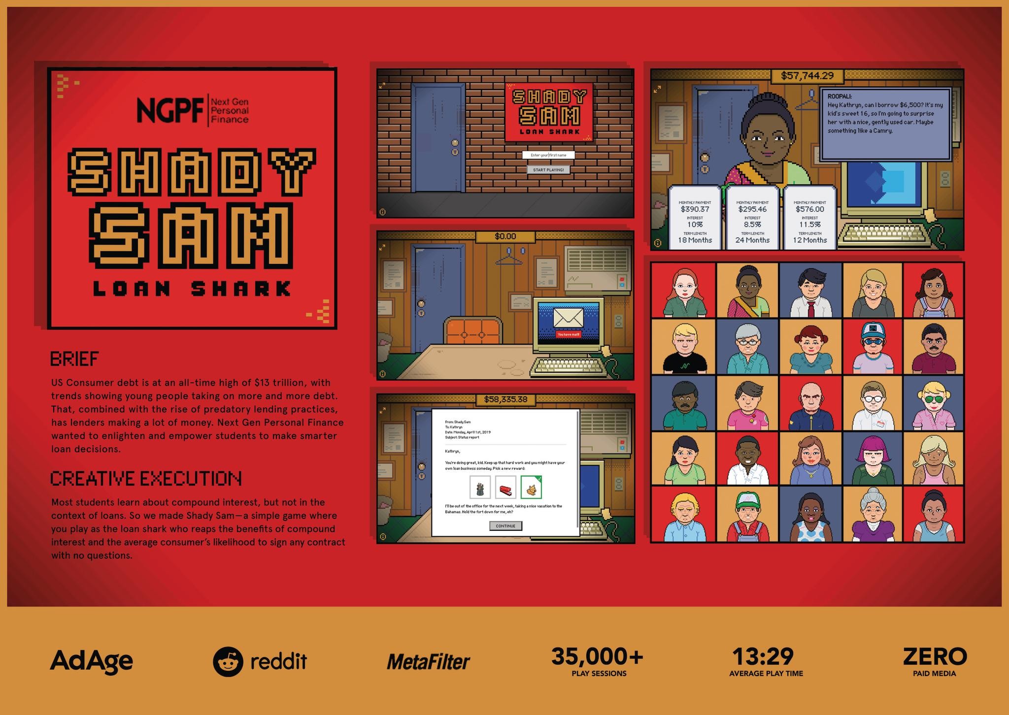 Shady Sam | Campaign | THE WORK