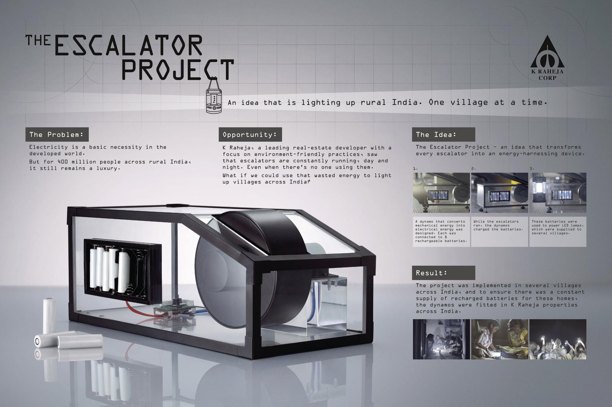 THE ESCALATOR PROJECT | Campaign | THE WORK