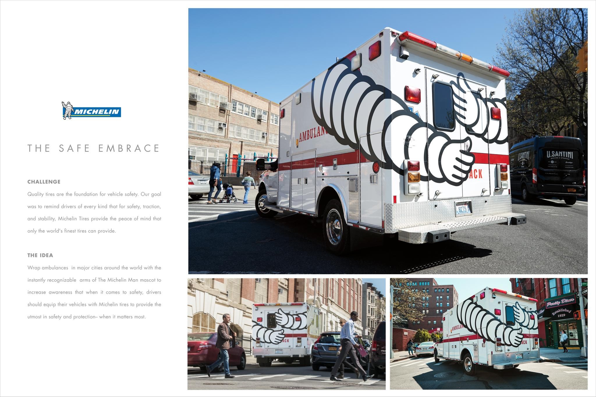 The Safe Embrace, Ambulance | Campaign | THE WORK
