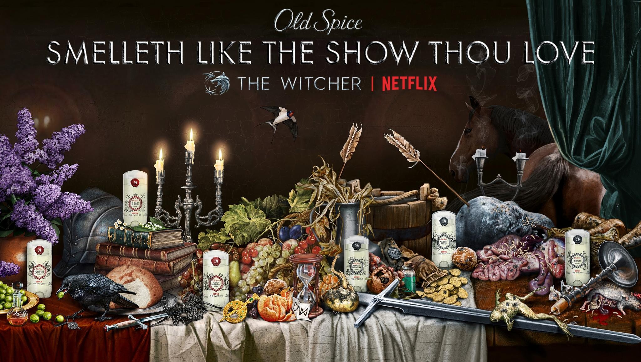 OLD SPICE X THE WITCHER CAMPAIGN | Entry | THE WORK