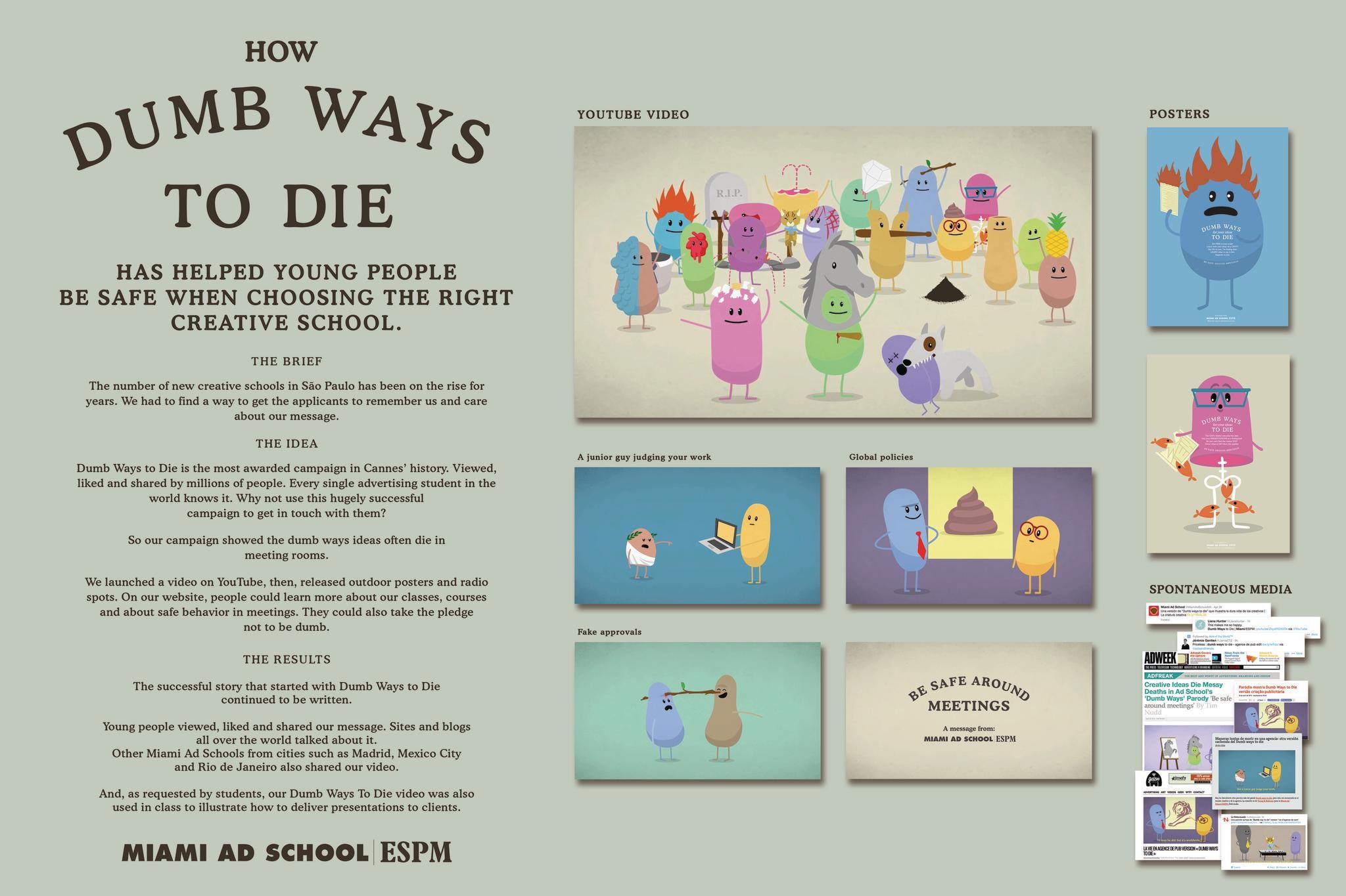DUMB WAYS (FOR YOUR IDEAS) TO DIE | Entry