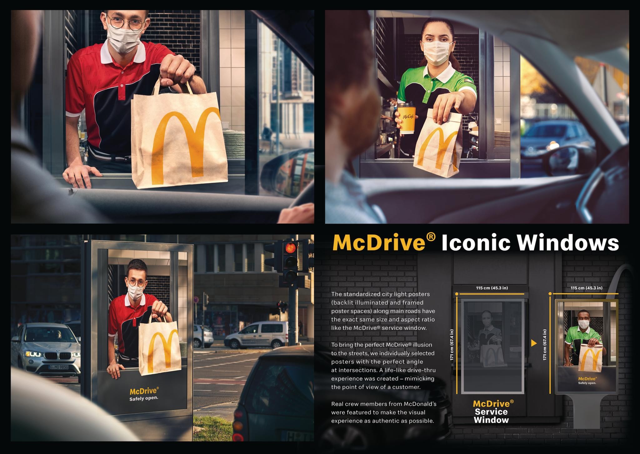 McDrive Iconic Windows | Campaign | THE WORK