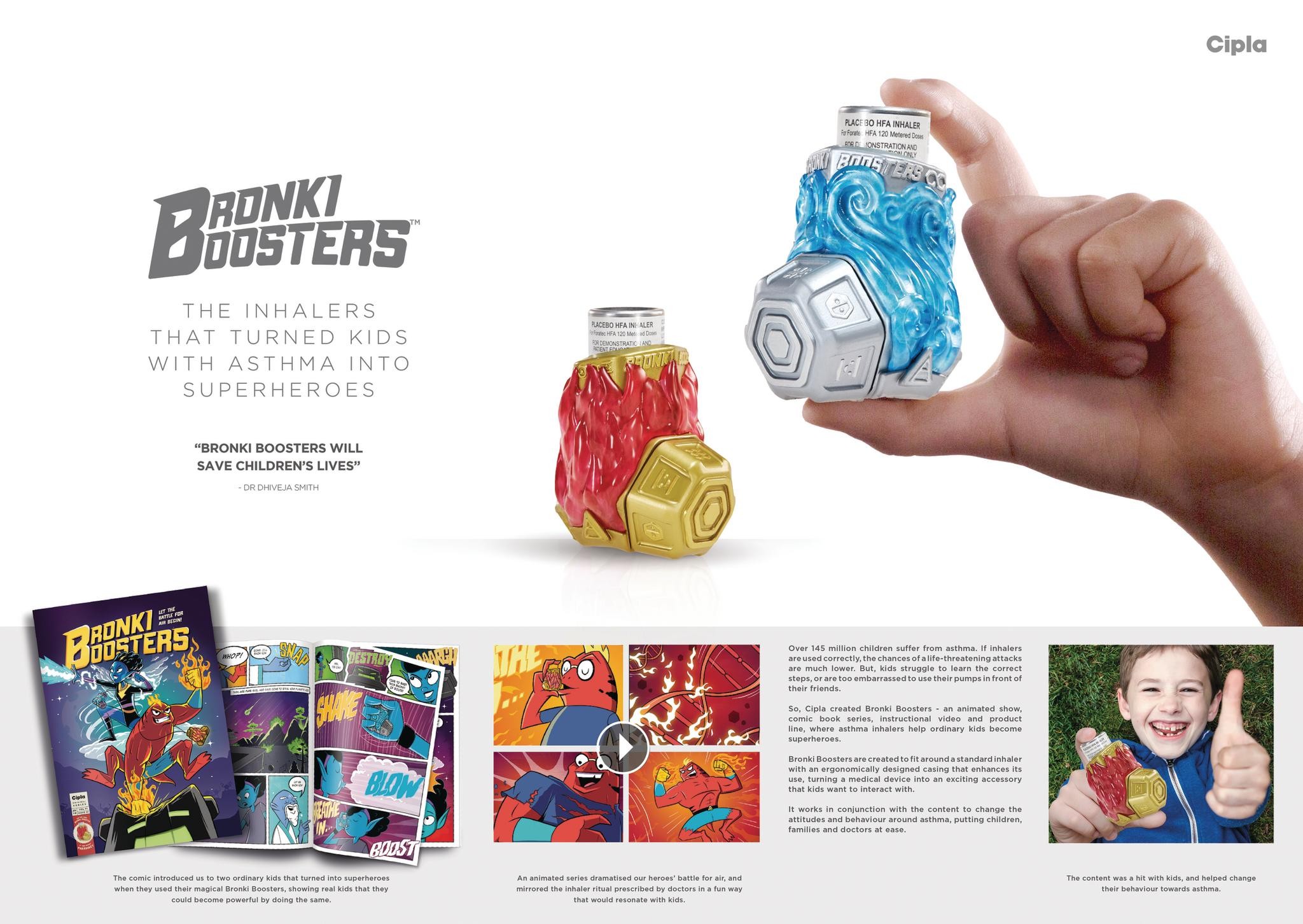 Bronki Boosters | Campaign | THE WORK