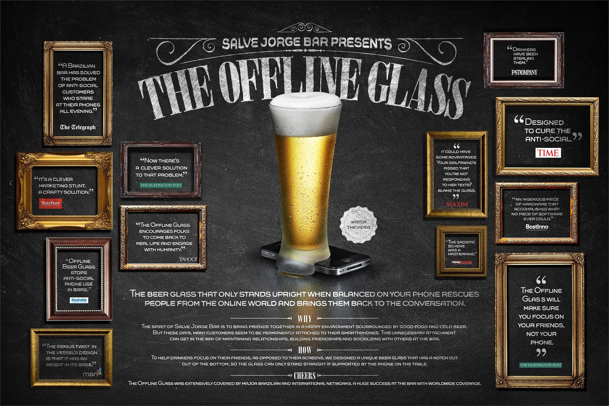 OFFLINE GLASS | Campaign | THE WORK