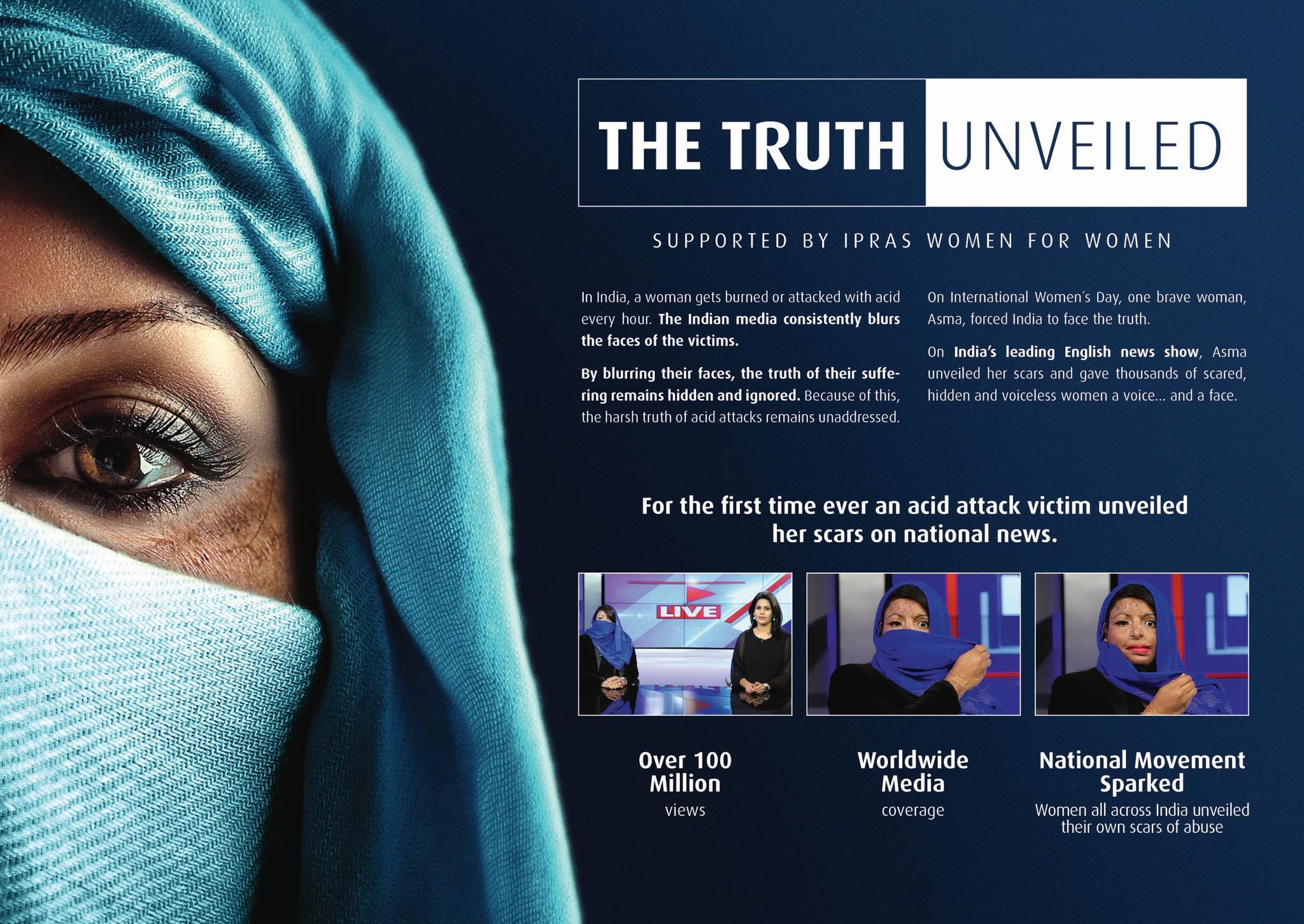 The Truth Unveiled | Campaign | THE WORK