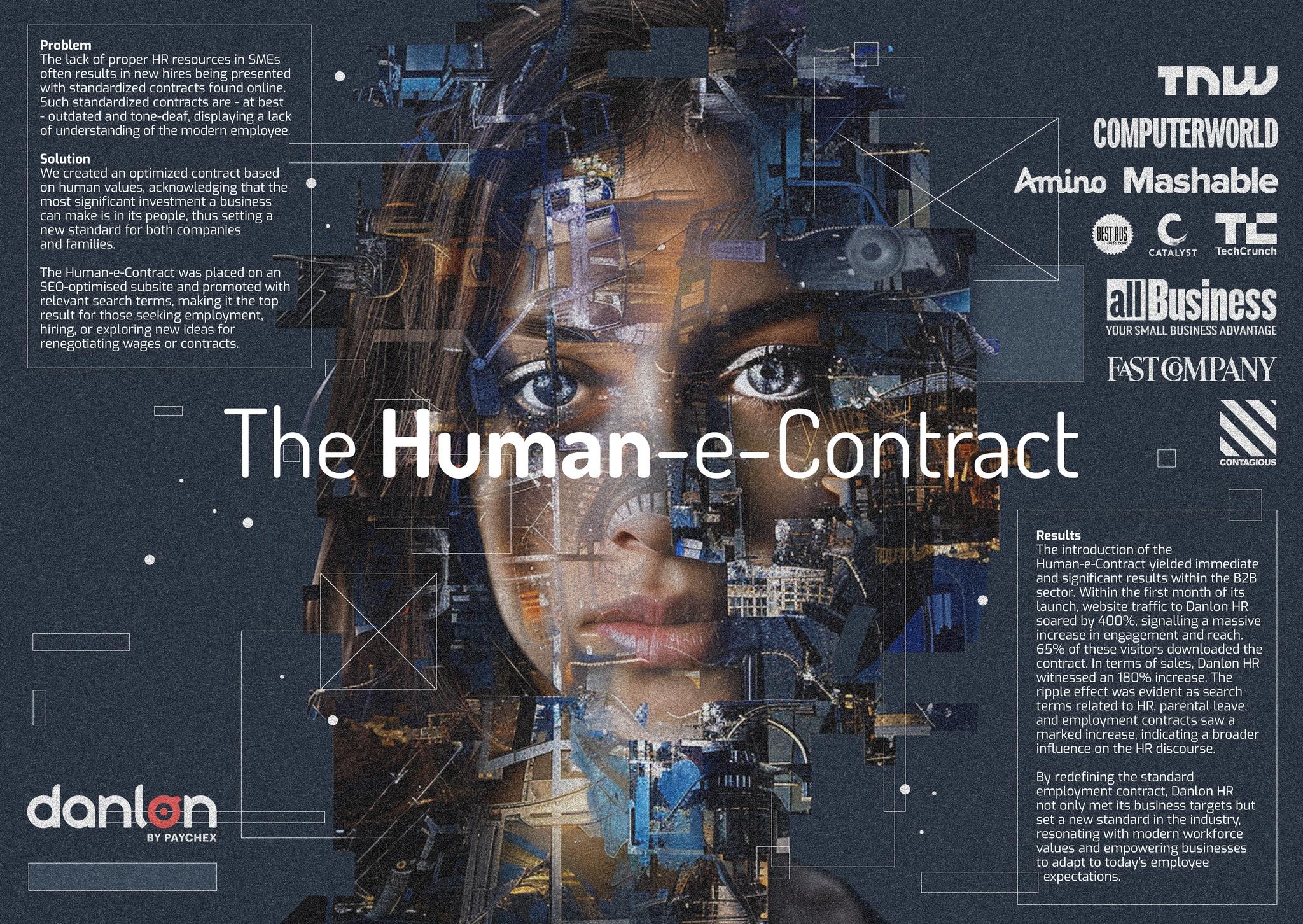 The Human-e-Contract | Campaign | THE WORK
