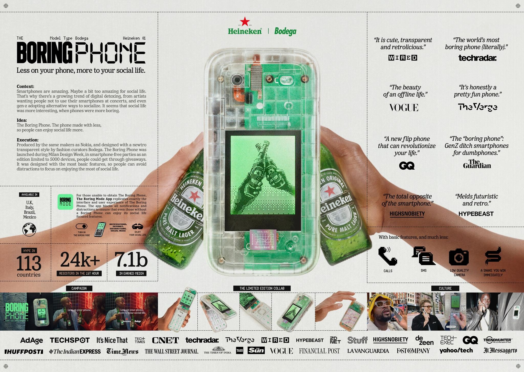 The Boring Phone | Campaign | THE WORK