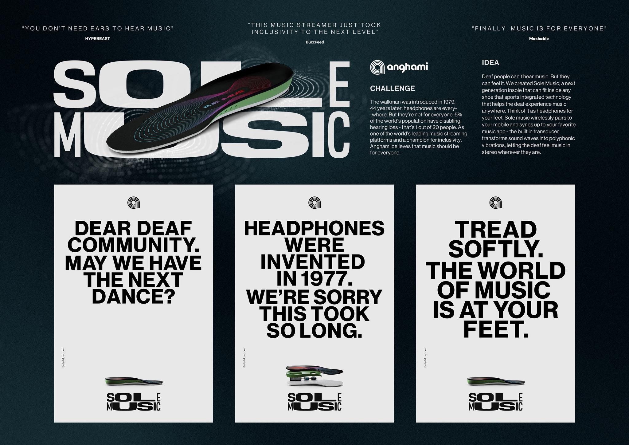 Sole Music | Campaign | THE WORK