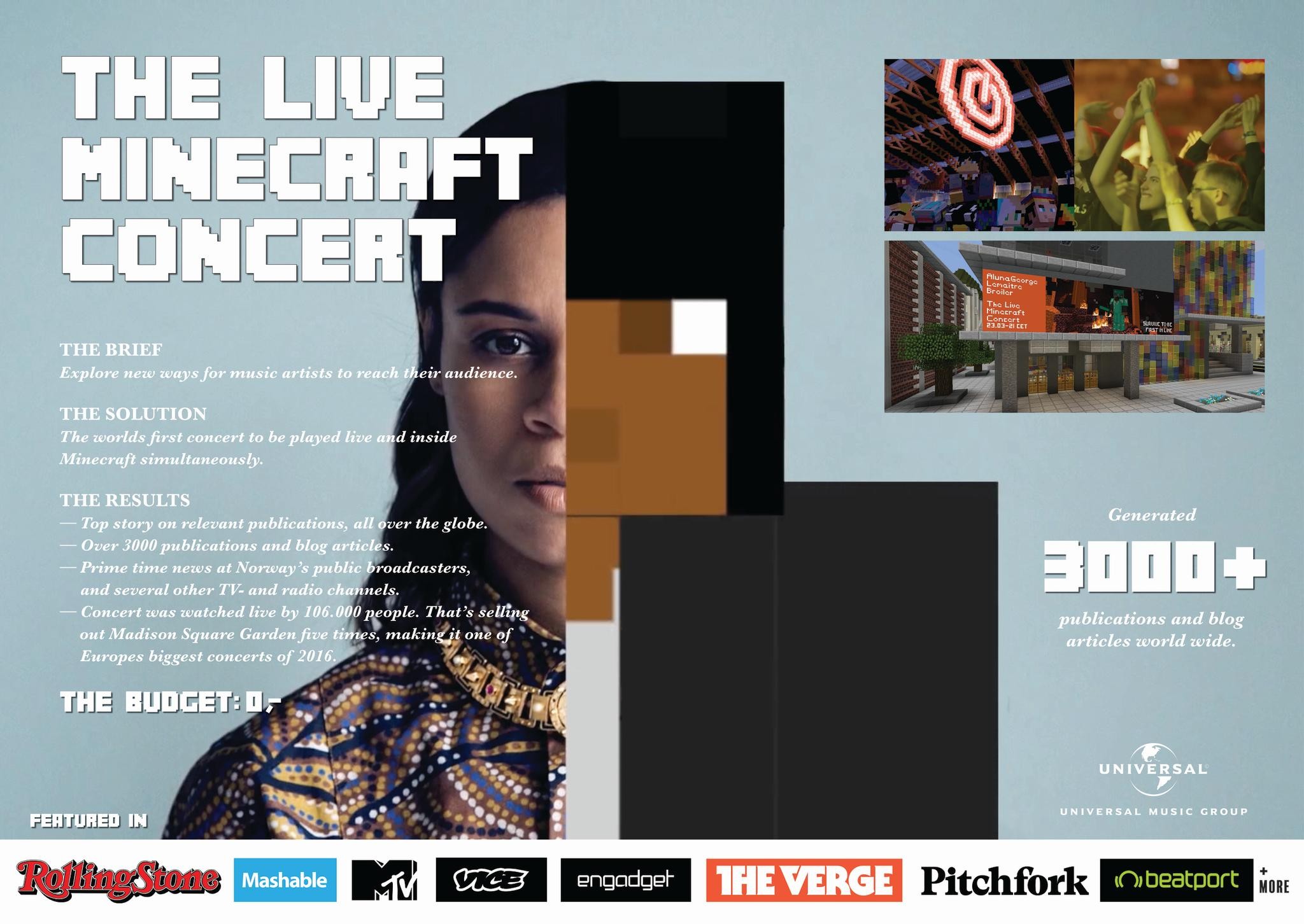 THE LIVE MINECRAFT CONCERT | Campaign | THE WORK