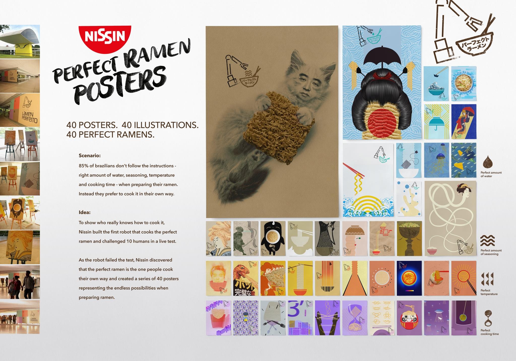 THE PERFECT RAMEN POSTERS | Campaign | THE WORK