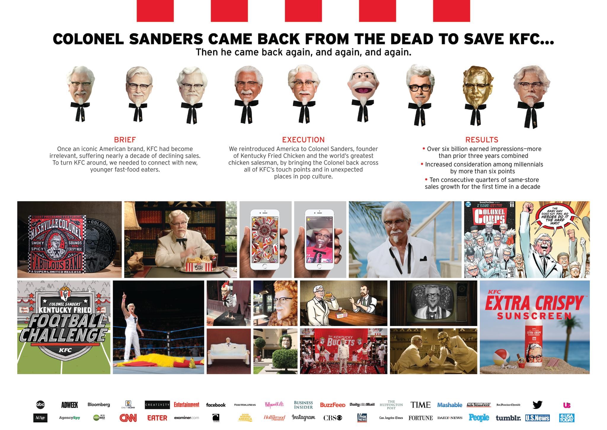 The Return of Colonel Sanders | Campaign | THE WORK