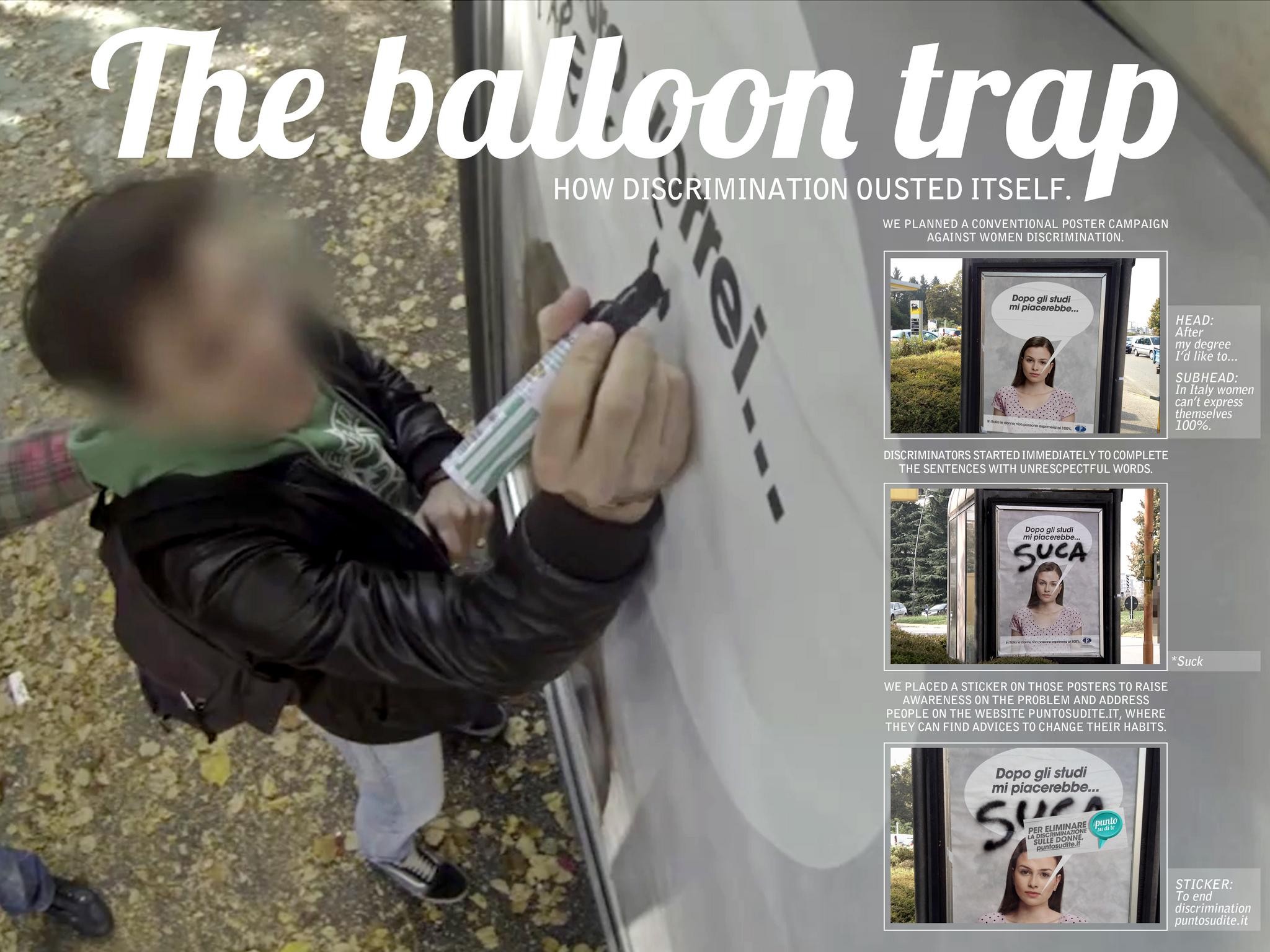 THE BALLOON TRAP | Campaign | THE WORK