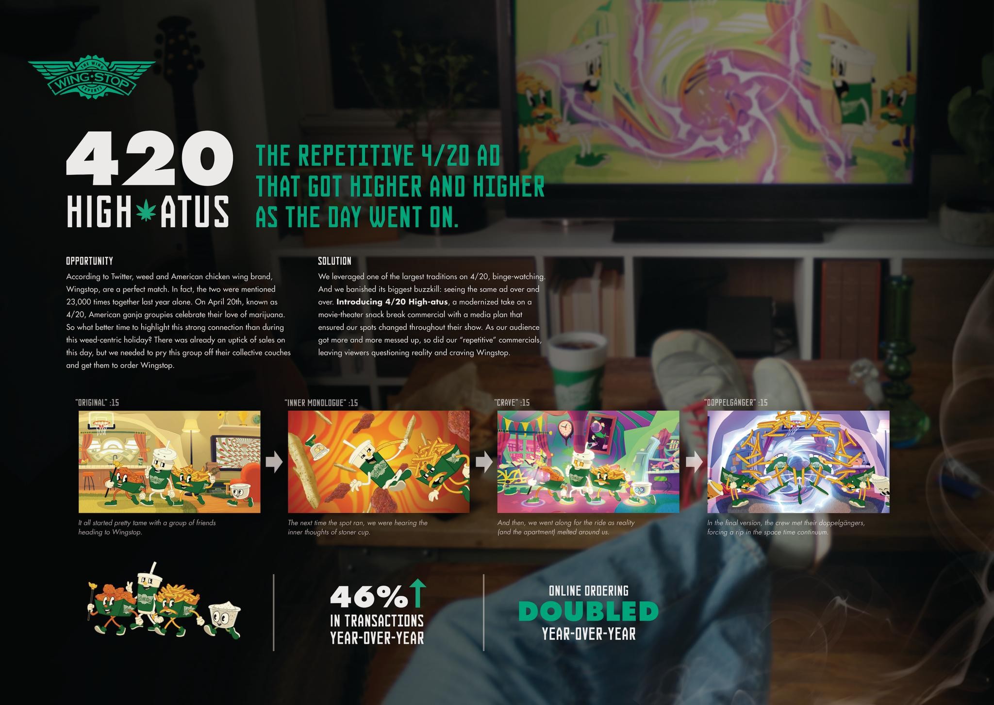 Wingstop 420 | Campaign | THE WORK