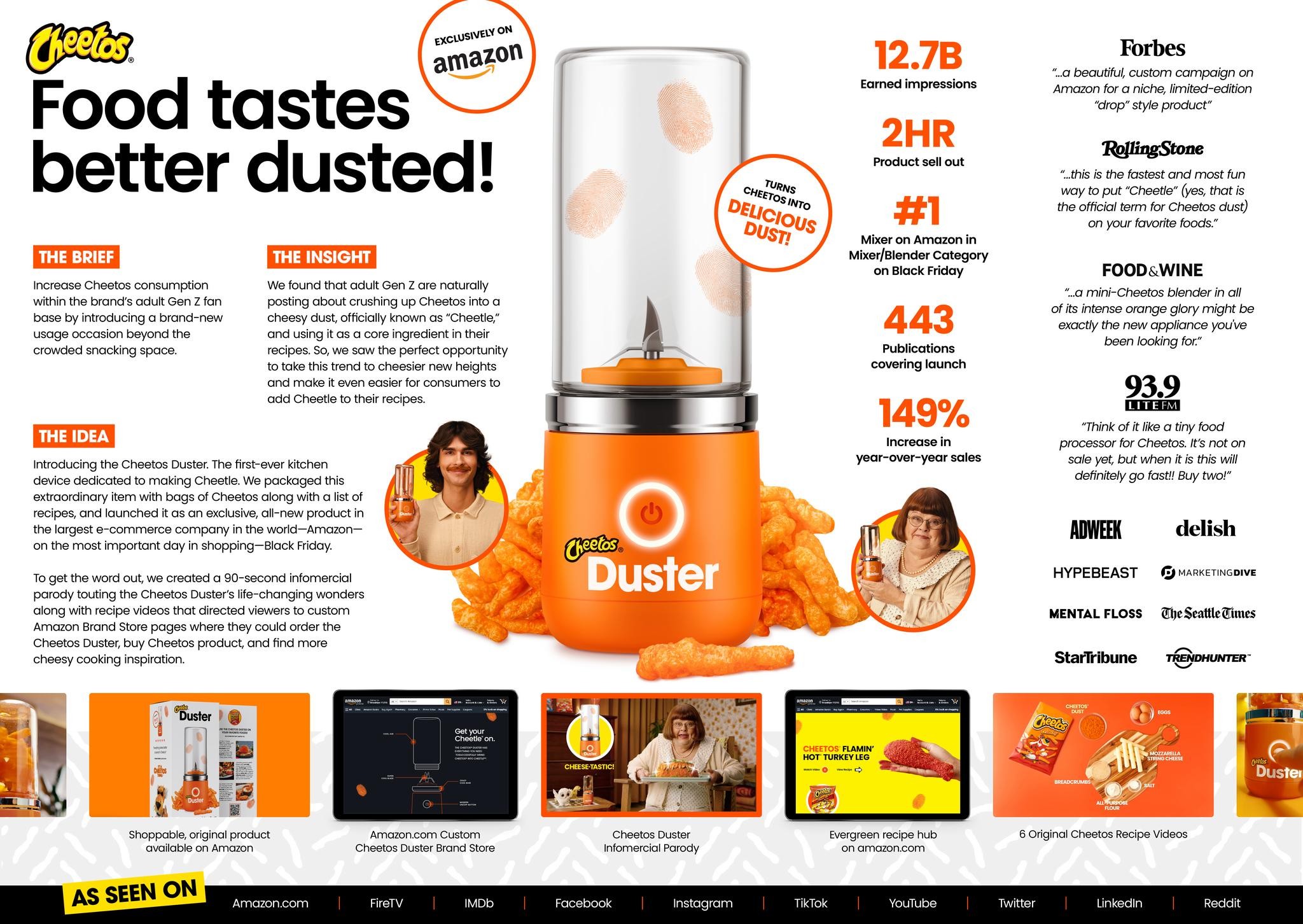 Cheetos Duster | Campaign | THE WORK