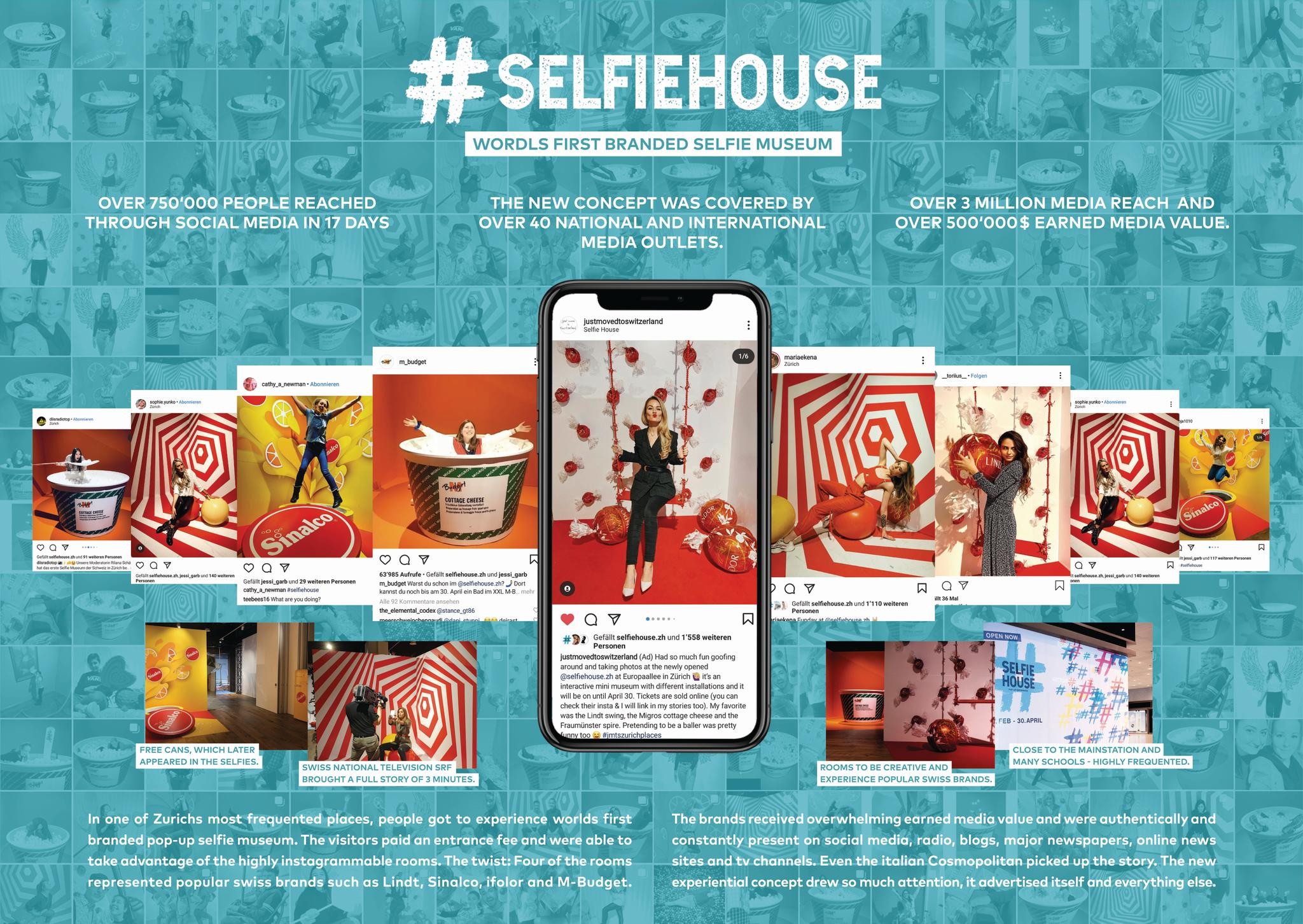 SelfieHouse - Worlds first branded selfie museum | Campaign