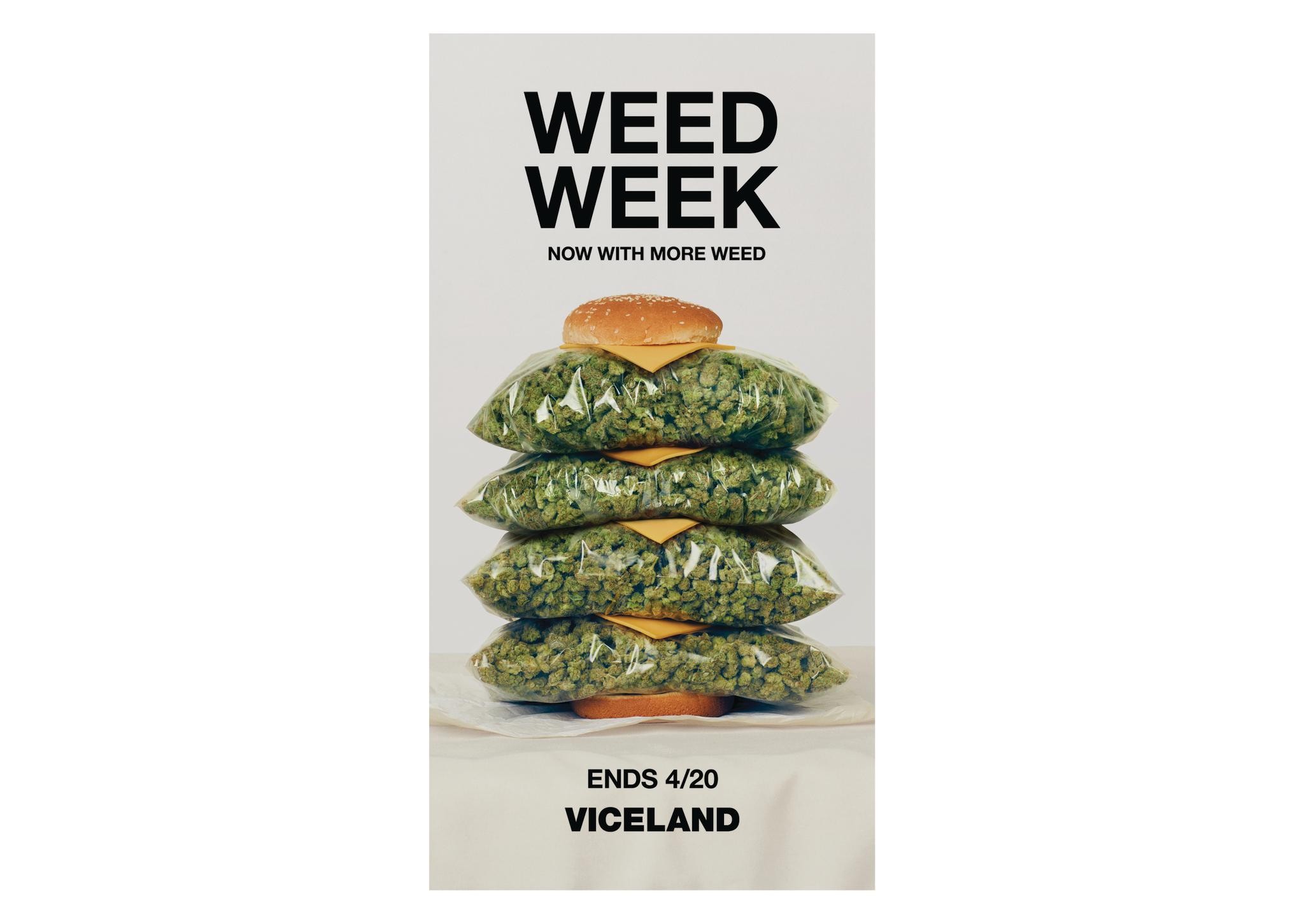 WEED WEEK Posters | Campaign | THE WORK