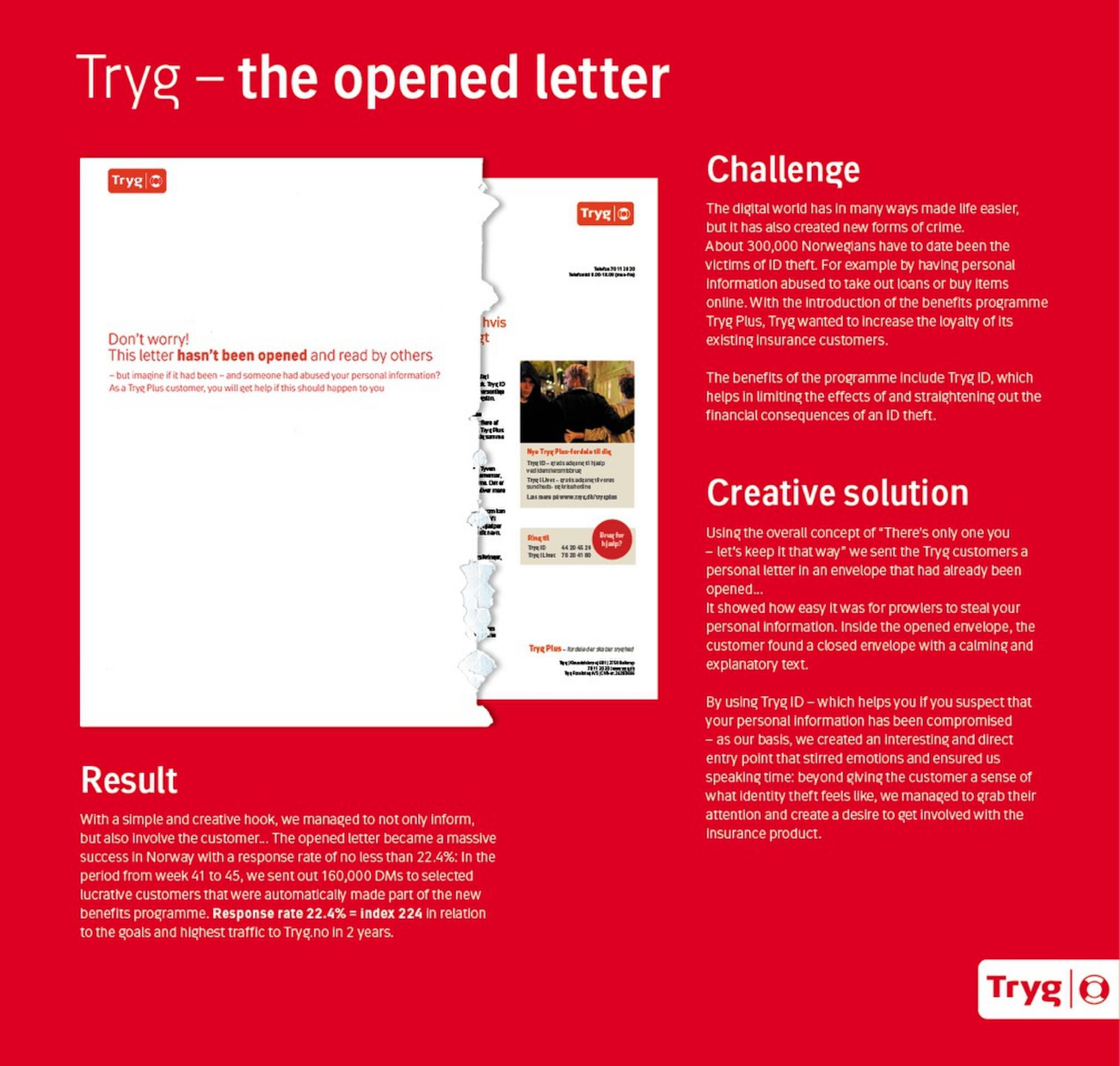 THE OPENED LETTER | Campaign | THE WORK