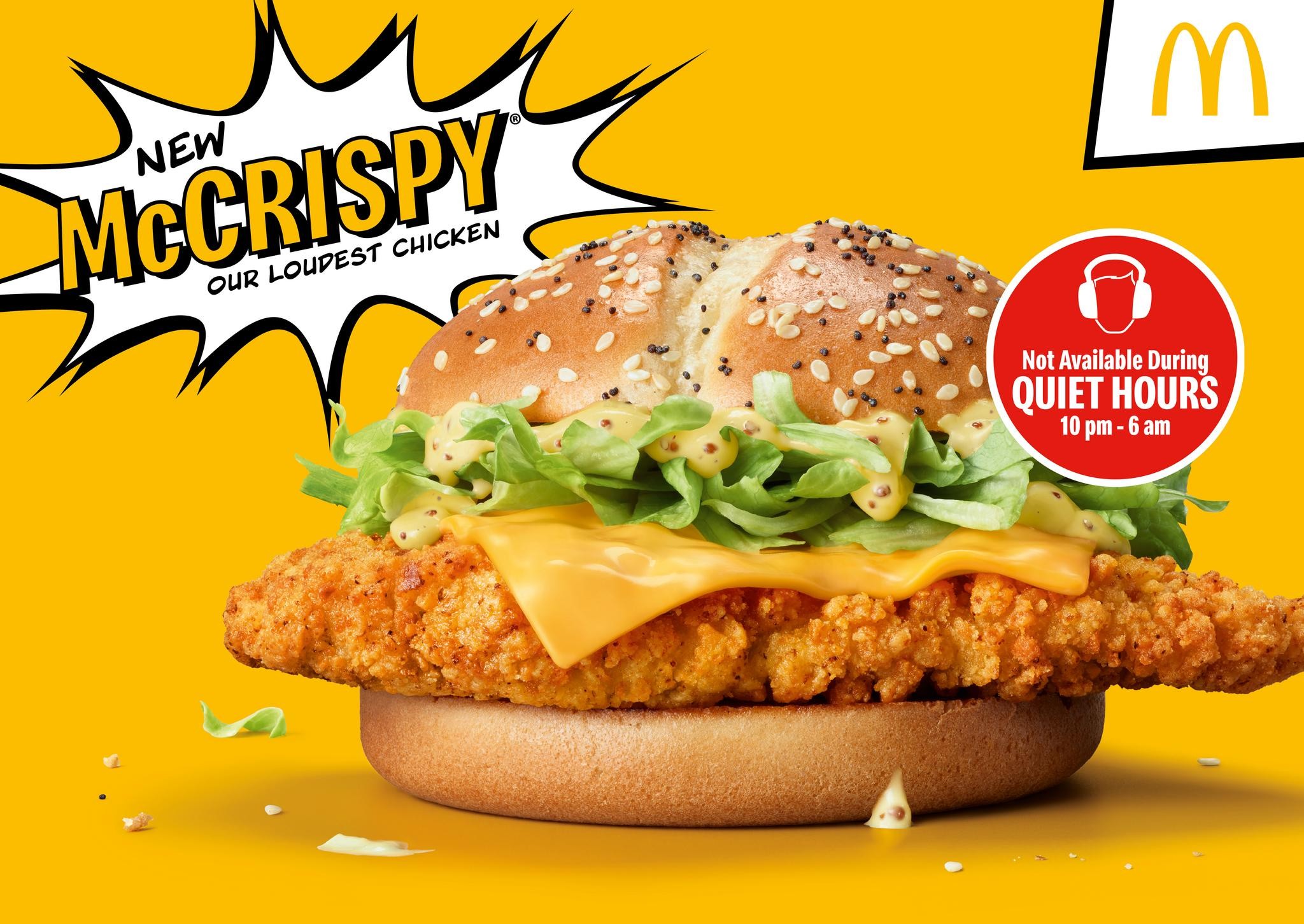 The new McCrispy® – Our loudest chicken | Campaign | THE WORK