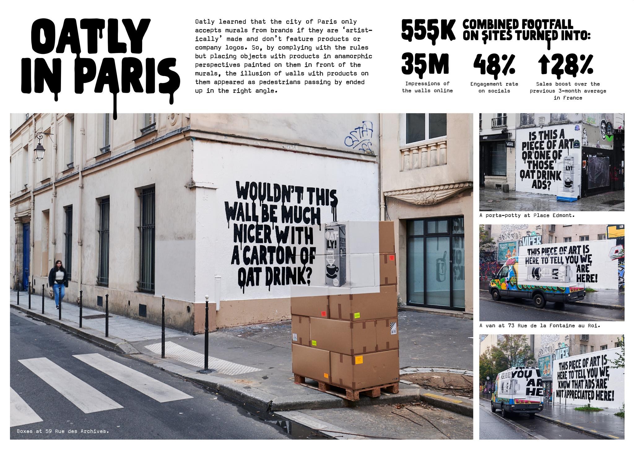 Oatly in Paris | Campaign | THE WORK