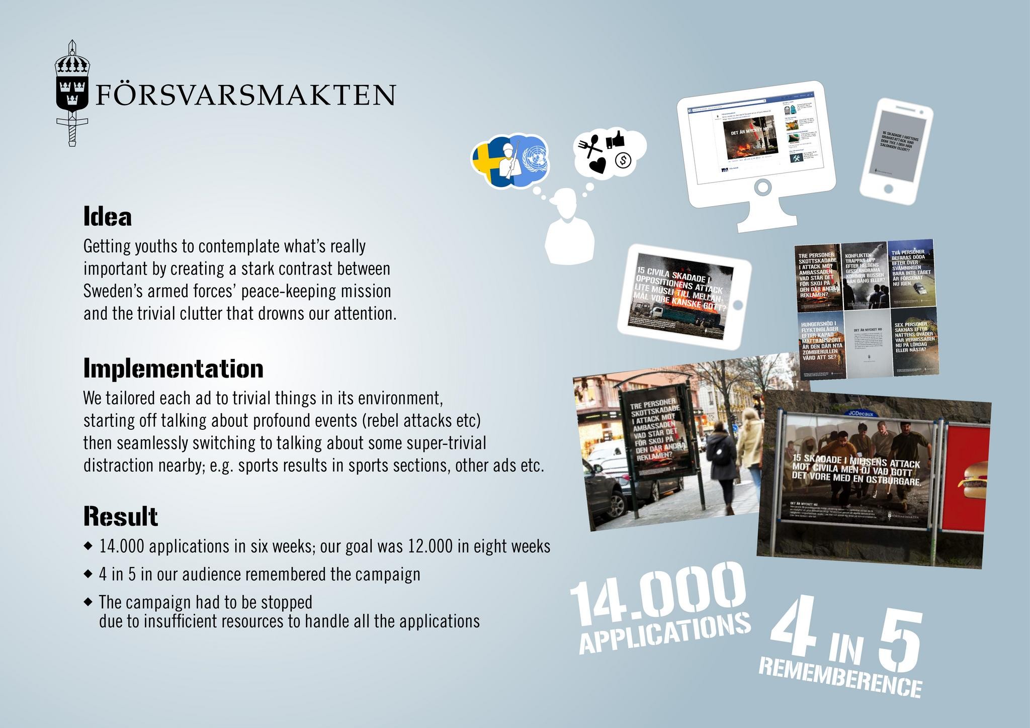 USING THE CLUTTER TO DRAW ATTENTION TO OUR ADS | Campaign | THE WORK