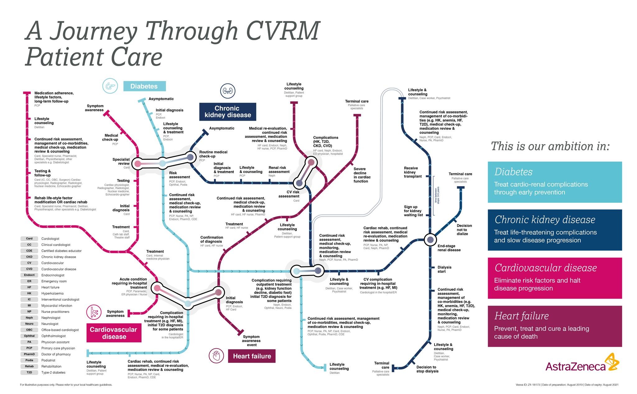CVRM Patient Pathways | Campaign | THE WORK