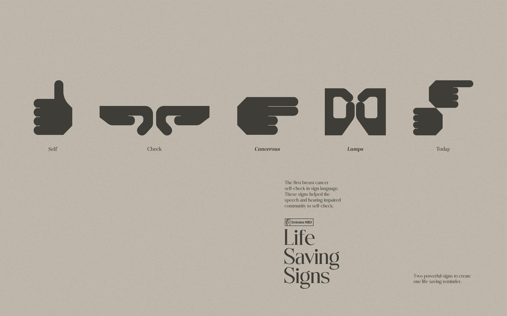 Life Saving Signs | Campaign | THE WORK