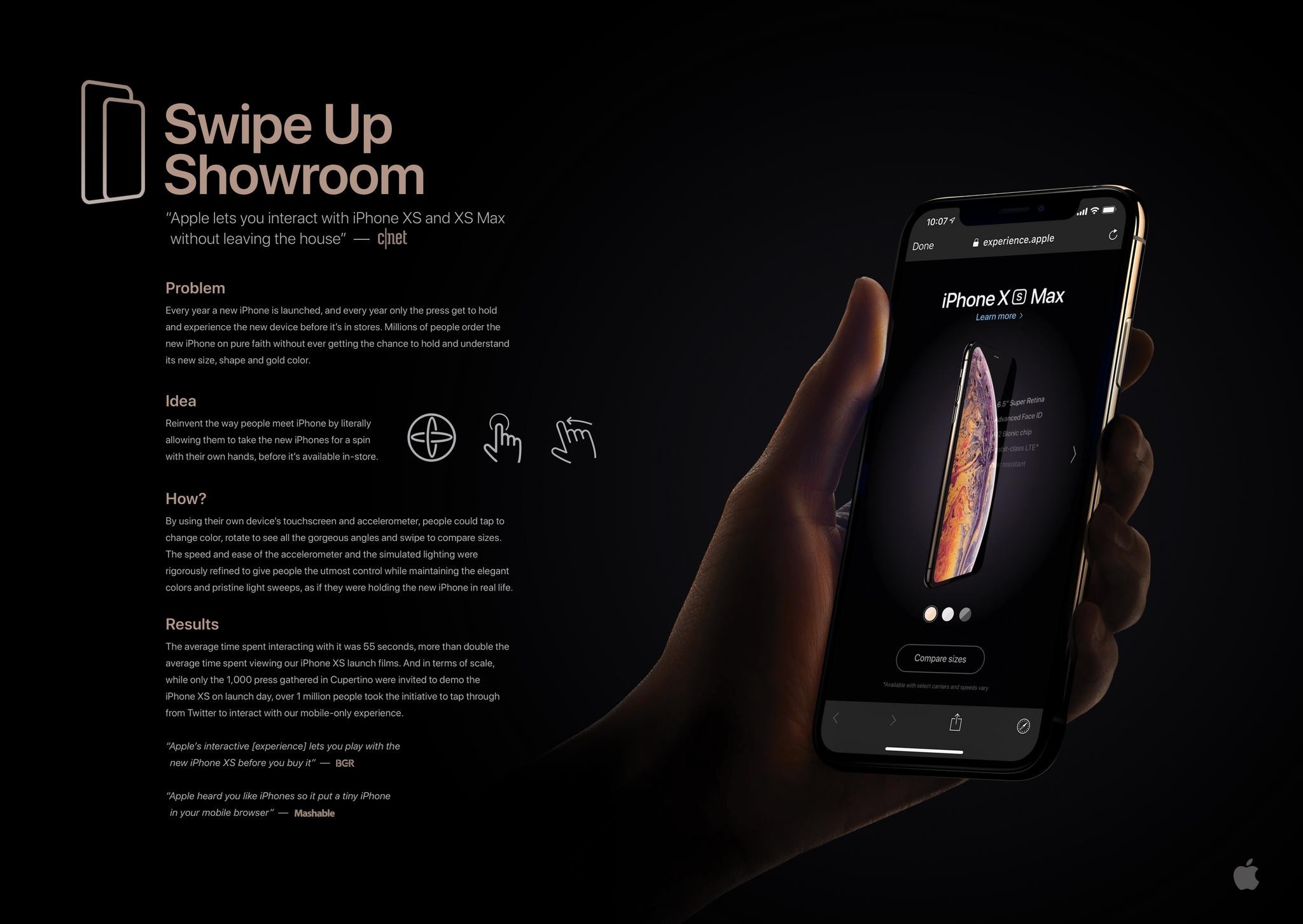 Swipe Up | Campaign | THE WORK