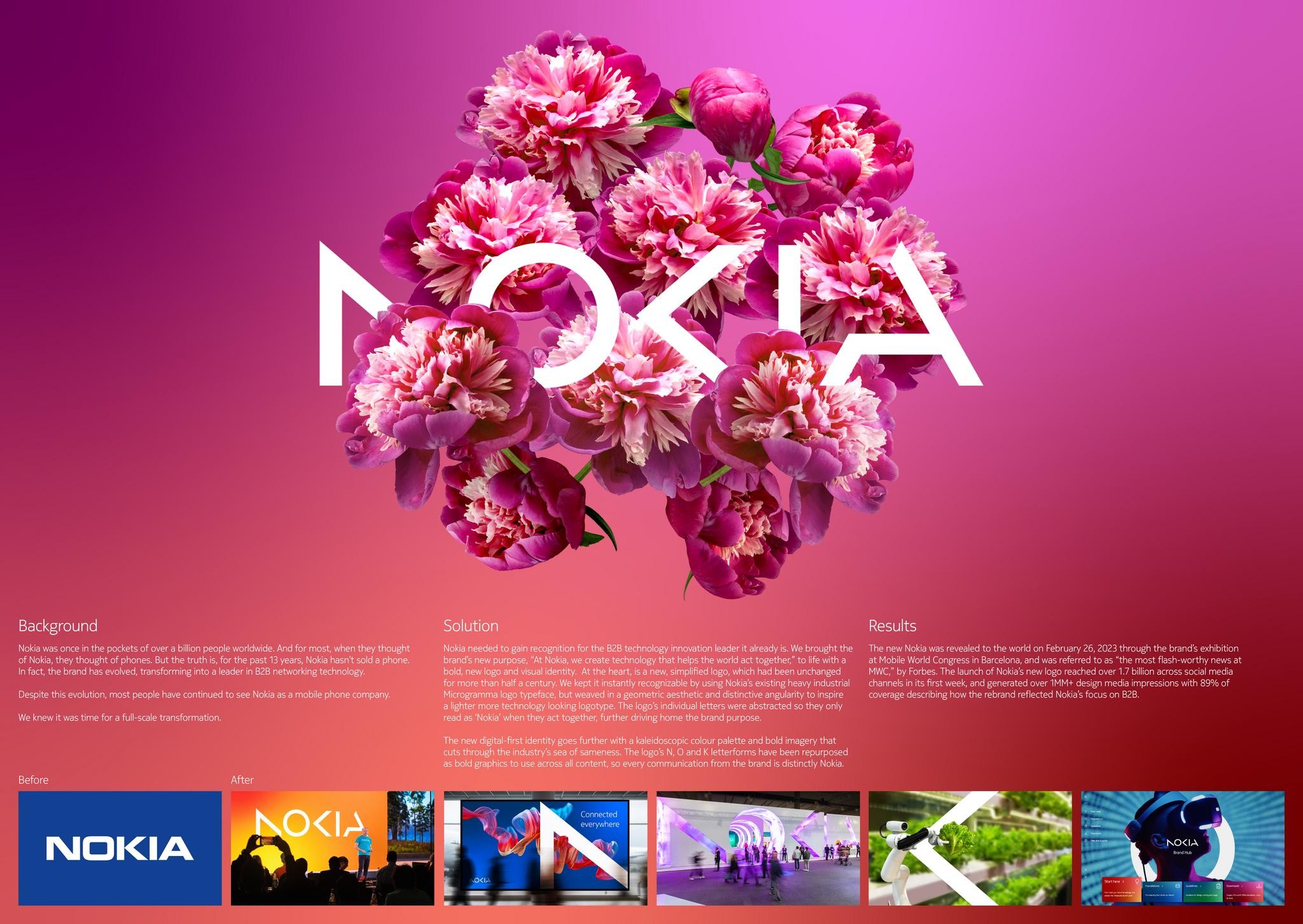Nokia: Driving recognition as a B2B tech powerhouse | Campaign | THE WORK
