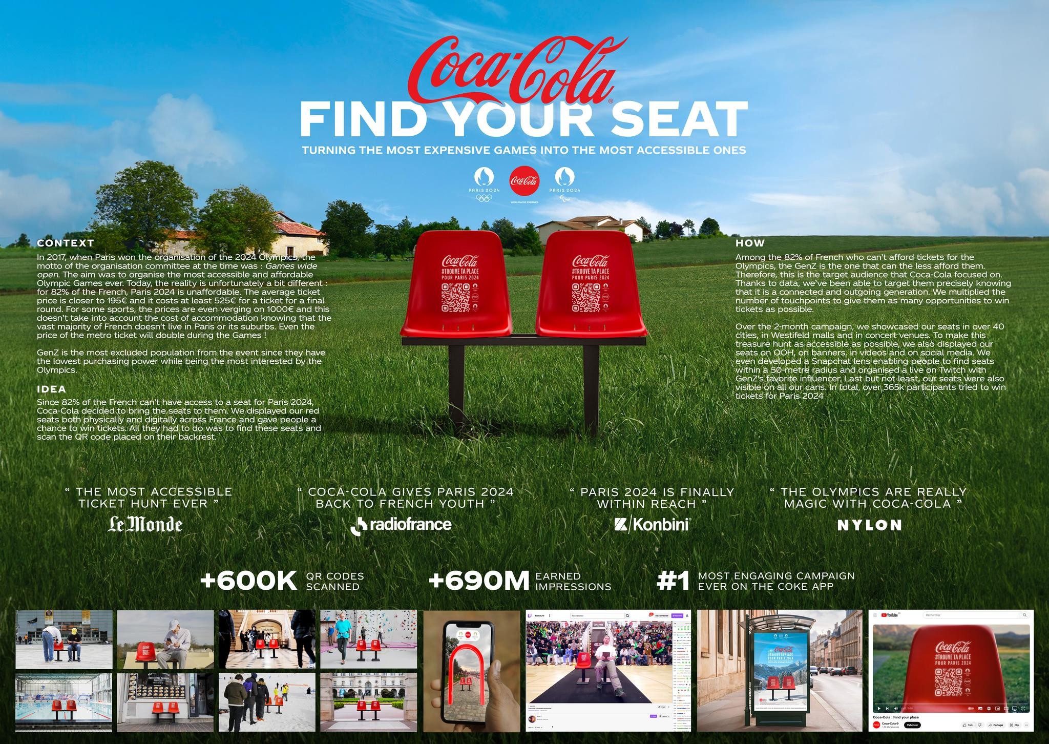 Find Your Seat | Campaign | THE WORK