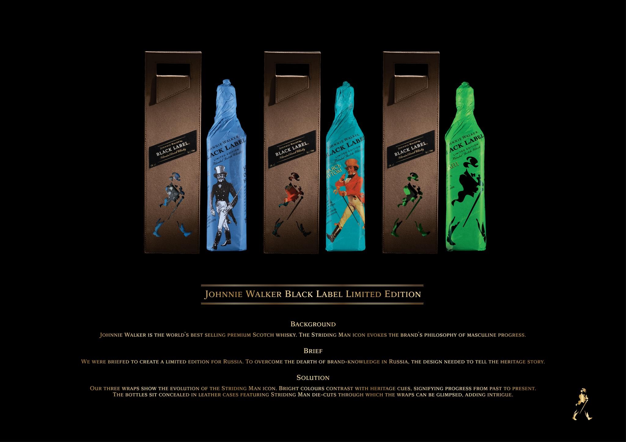 JOHNNIE WALKER BLACK LABEL LIMITED EDITION FOR RUSSIA | Campaign | THE WORK
