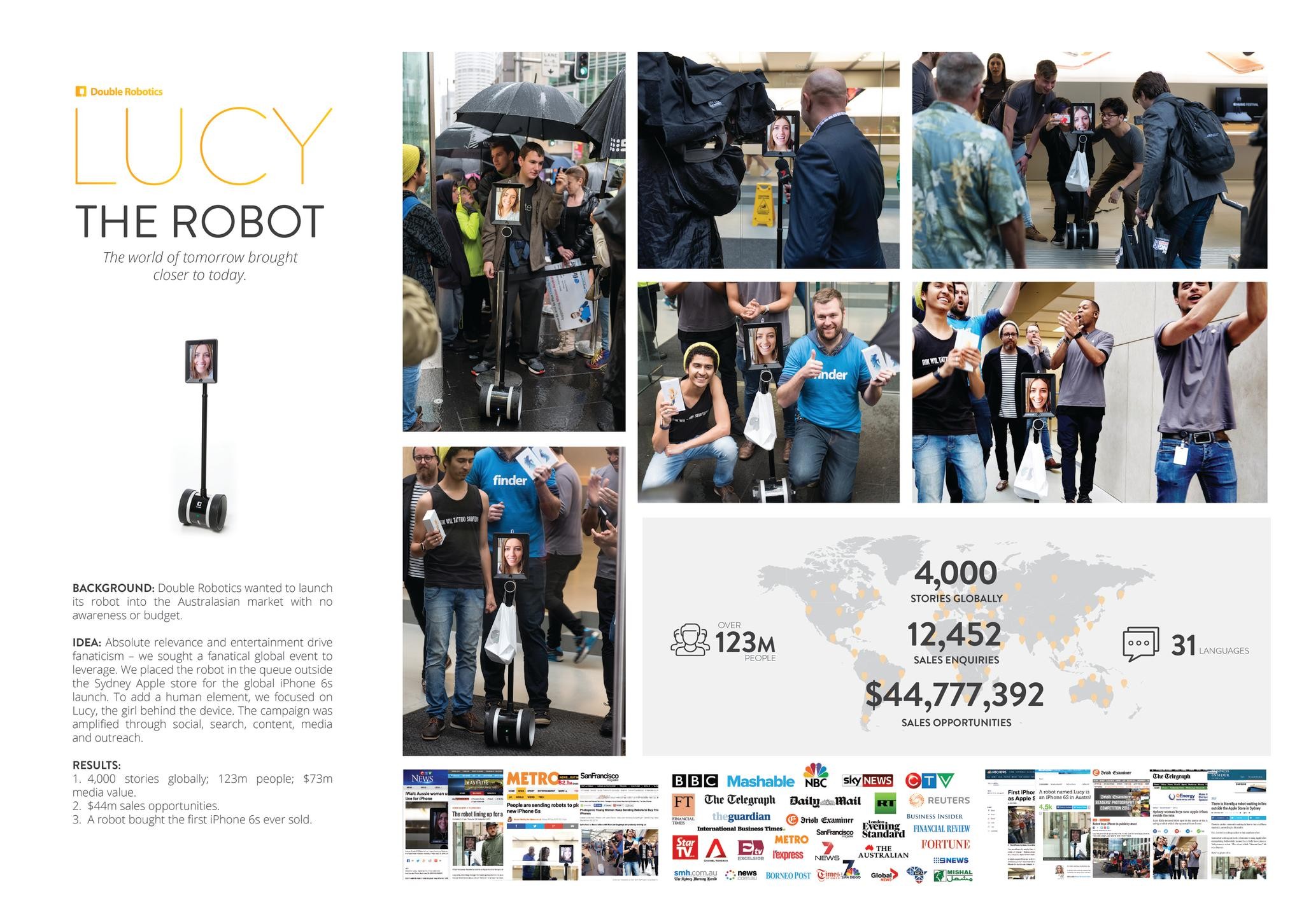 Lucy the Robot | Campaign | THE WORK