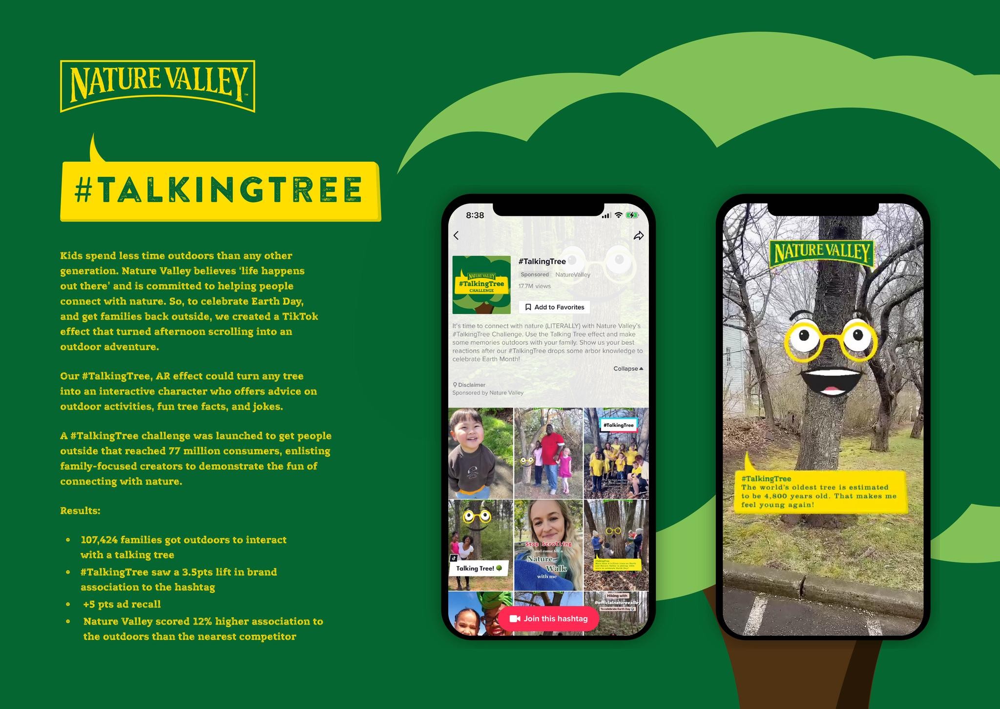 Nature Valley #TalkingTree | Campaign | THE WORK