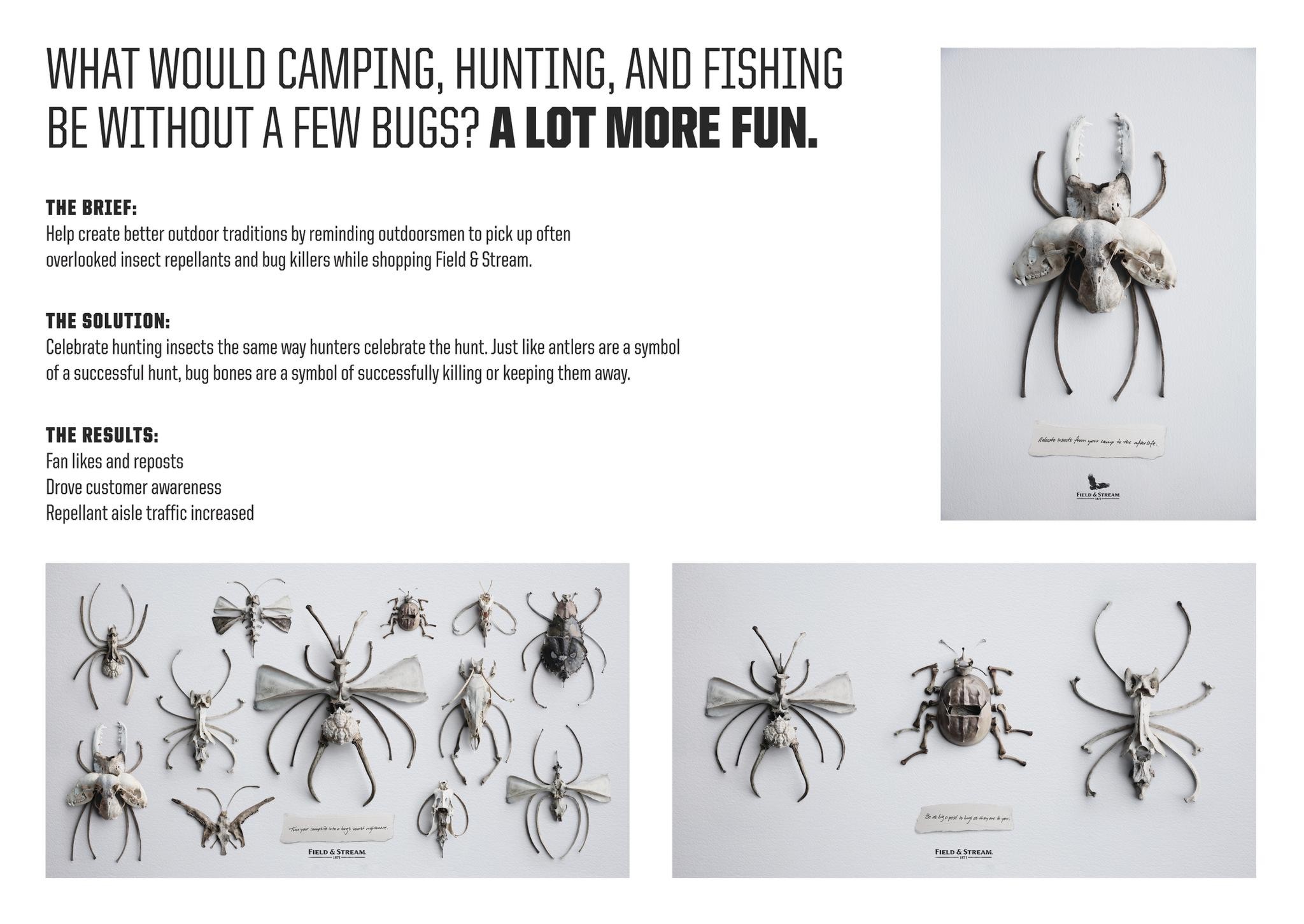 Bug Bones | Campaign | THE WORK