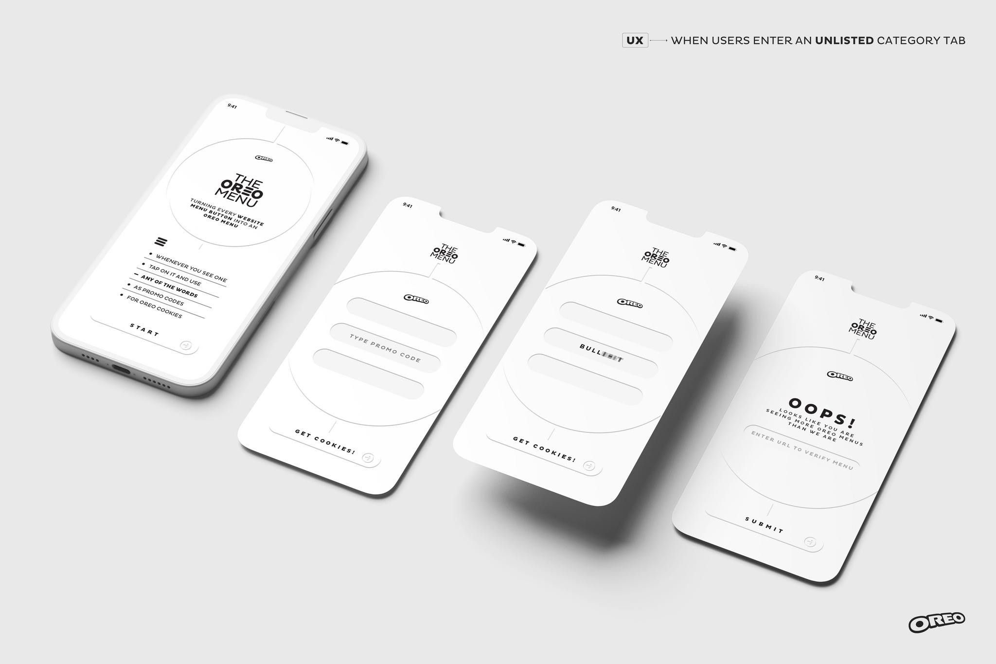 OREO Menu | Campaign | THE WORK