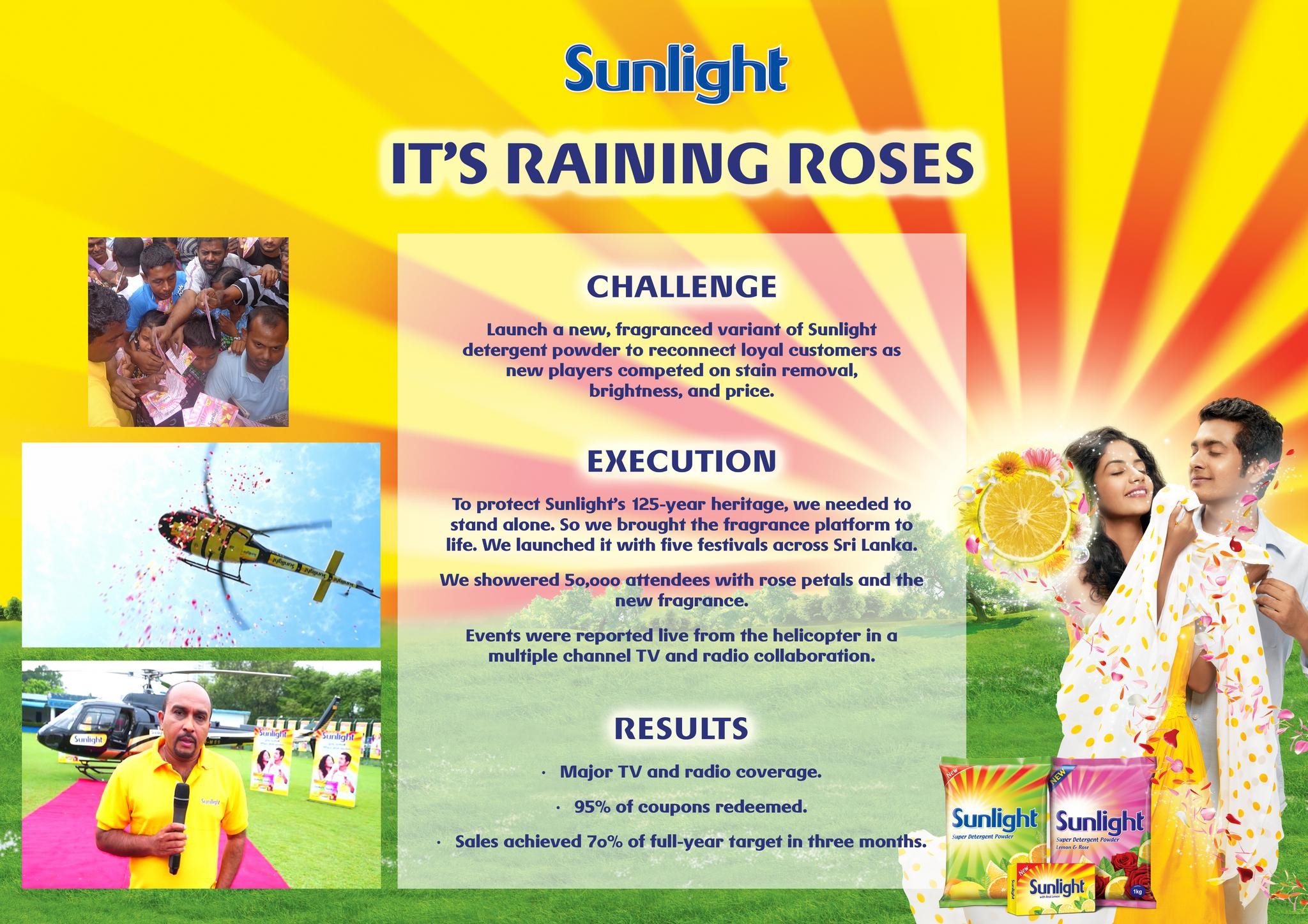 IT'S RAINING ROSES | Campaign | THE WORK