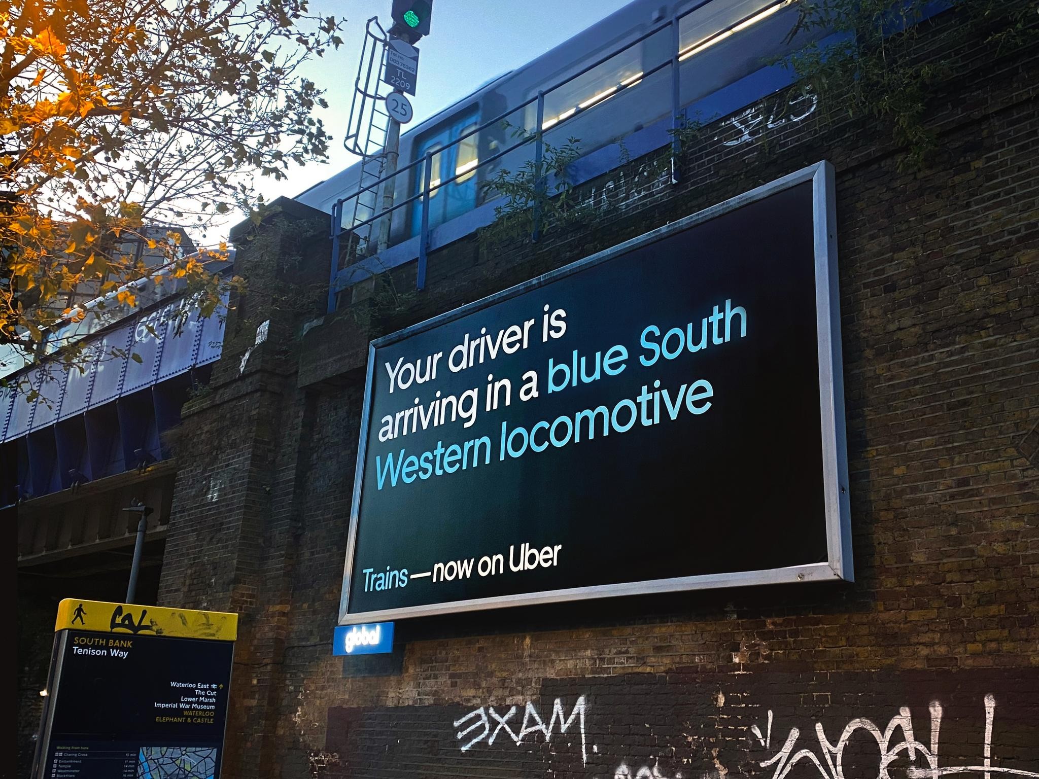 Uber Trains 'Trains, Now on Uber' | Campaign | THE WORK