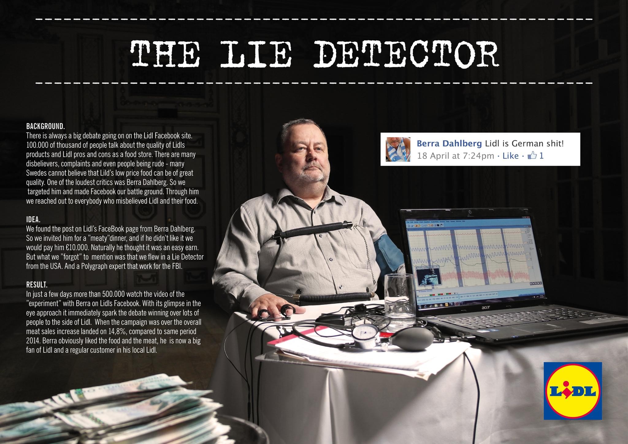 The Lie Detector | Campaign | THE WORK