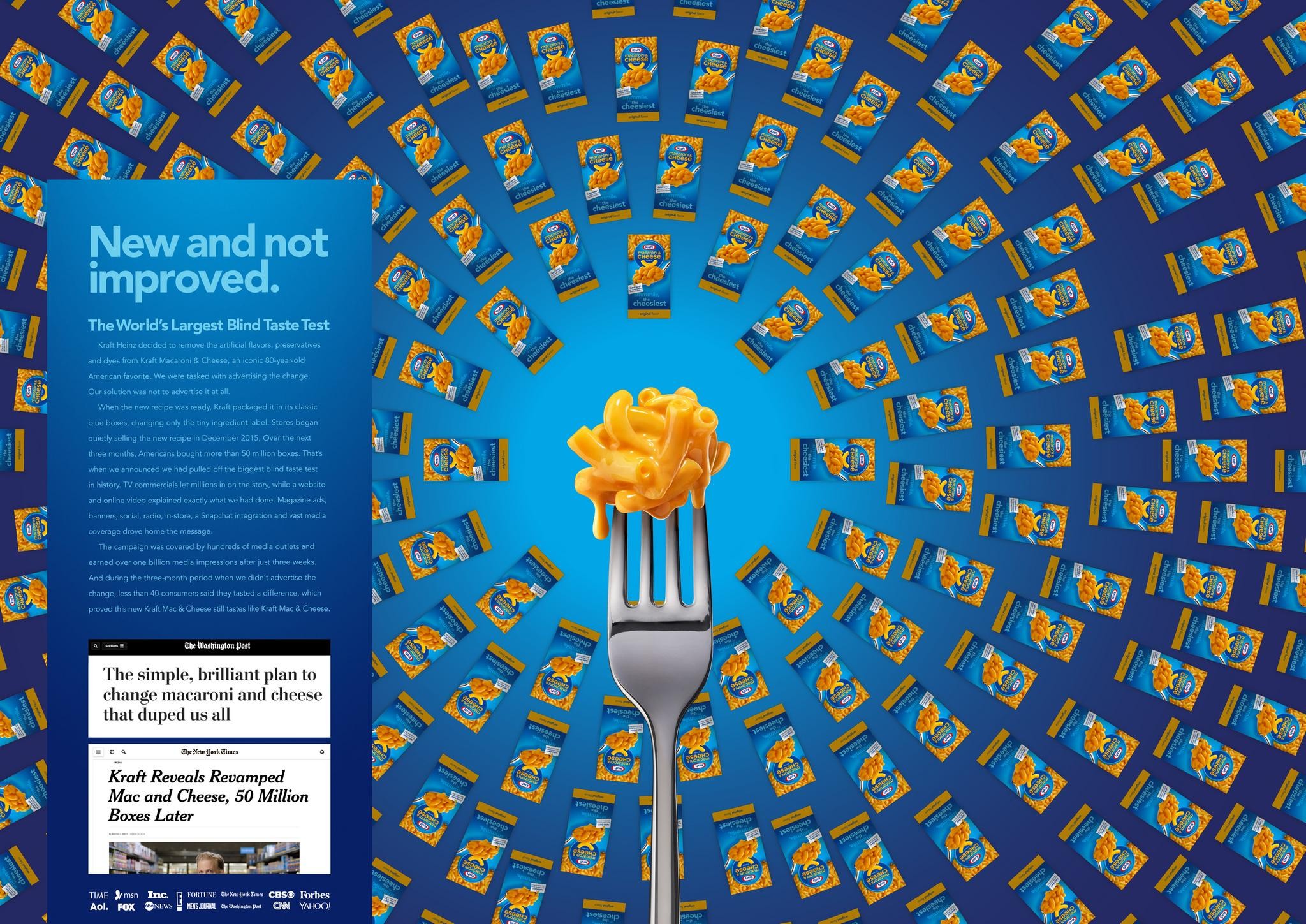 New and Not Improved: The World's Largest Blind Taste Test | Campaign ...