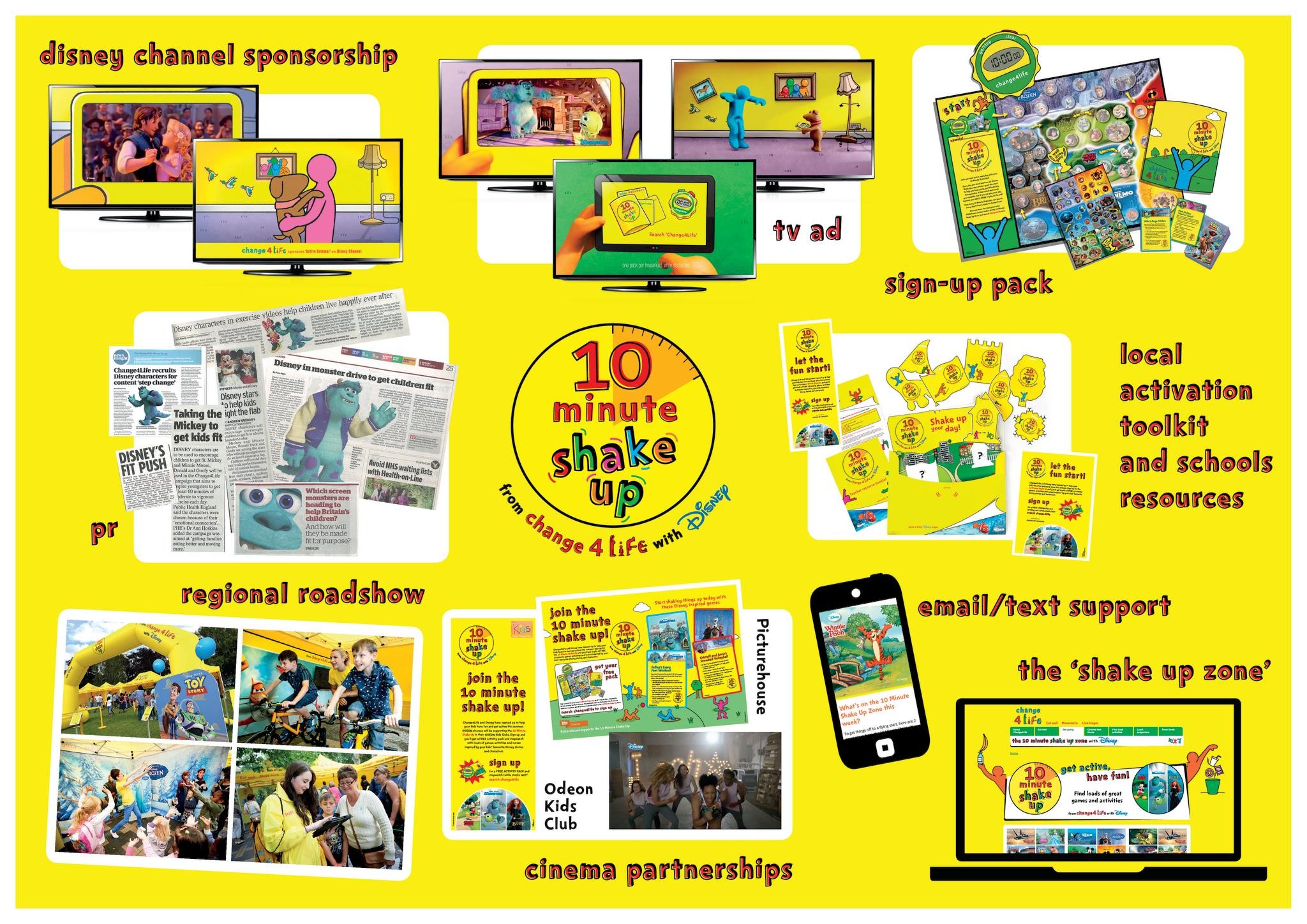 10 MINUTE SHAKE UP FROM CHANGE4LIFE WITH DISNEY | Campaign