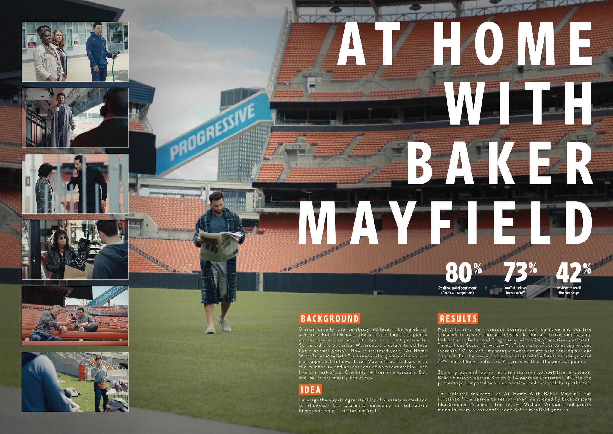At Home with Baker Mayfield | Campaign | THE WORK