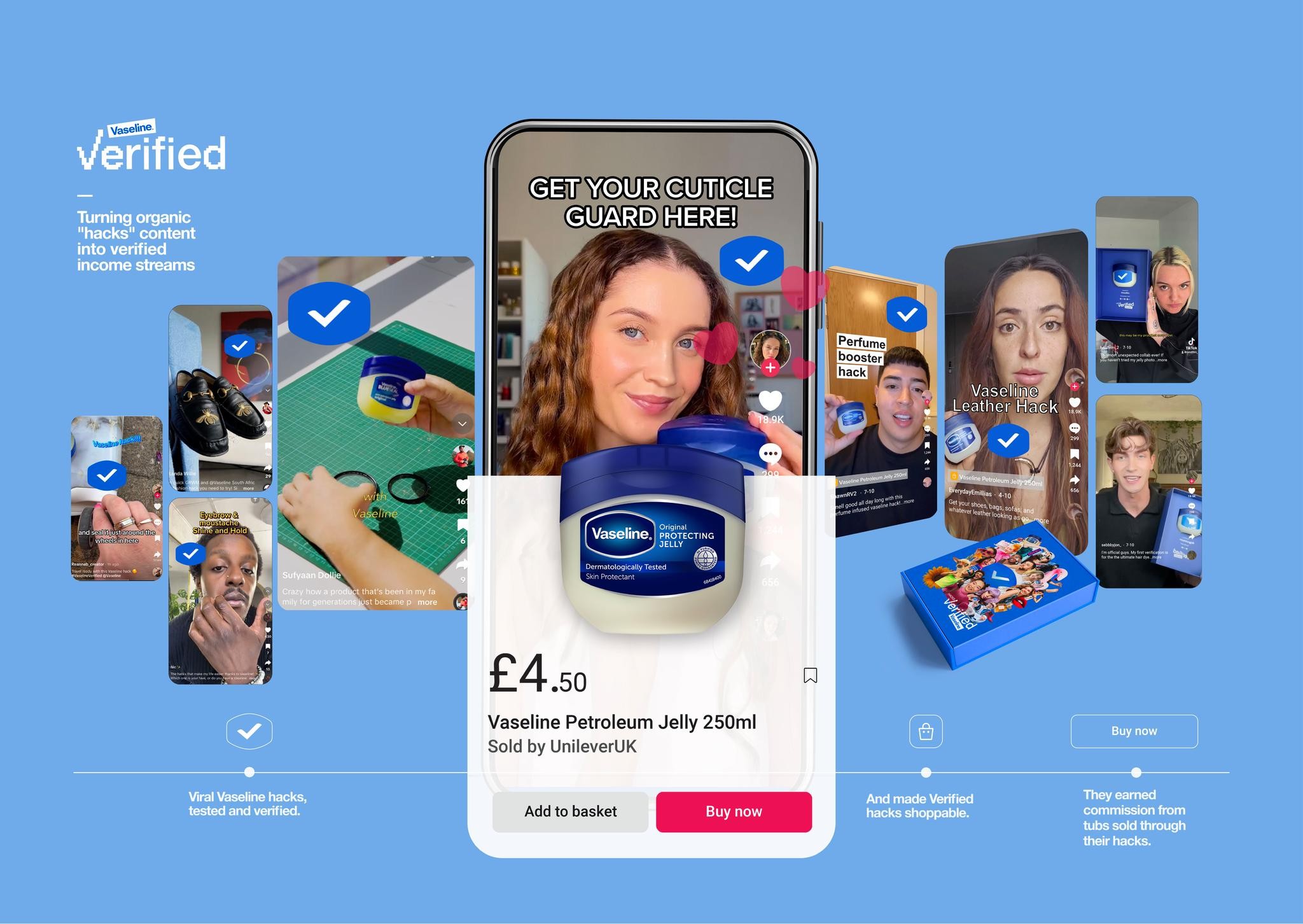 Vaseline Verified | Campaign | THE WORK