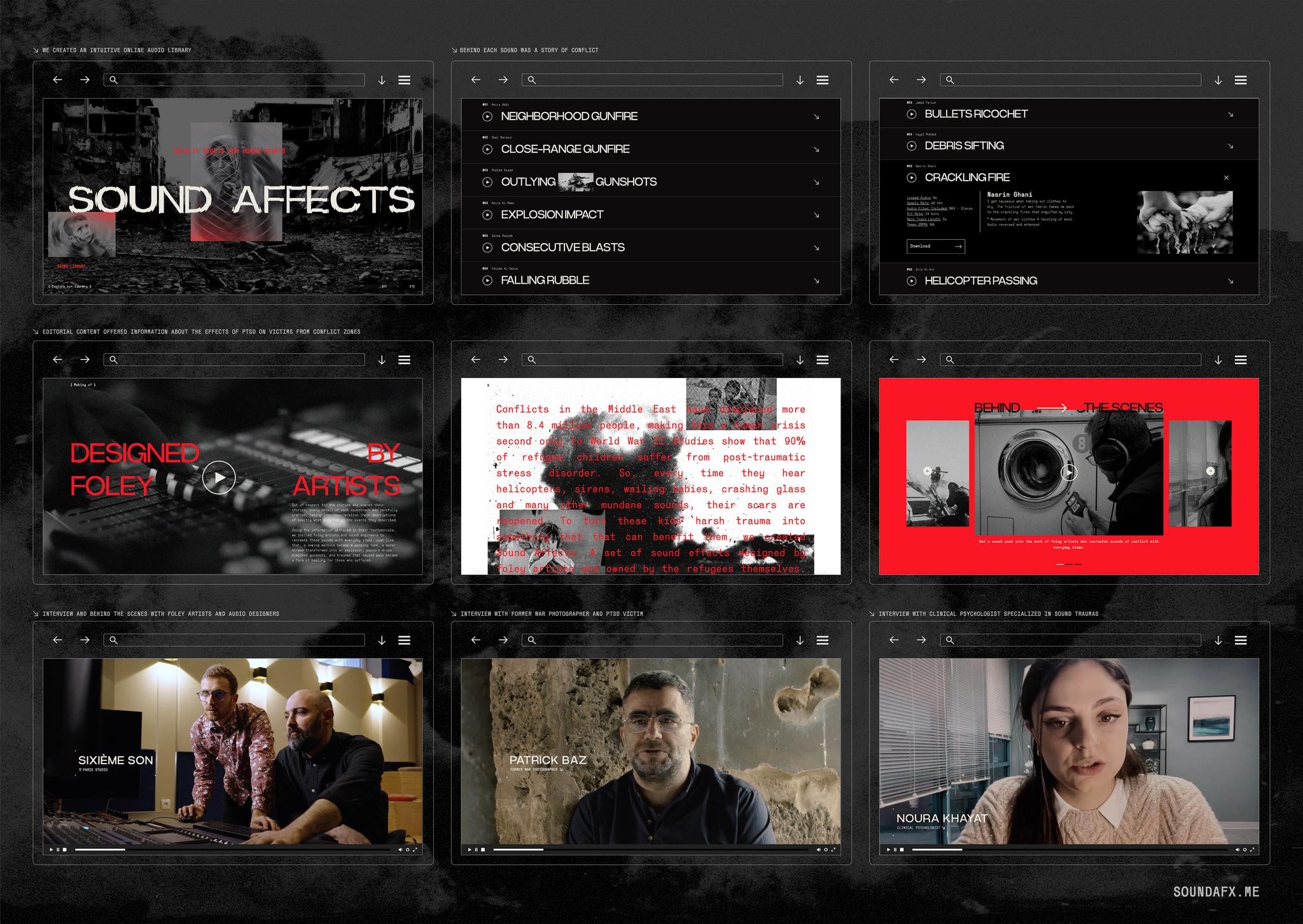 Sound Affects | Campaign | THE WORK